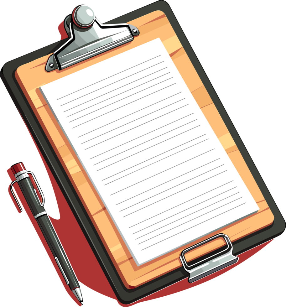 Clipboard with paper and pen clipart ai Generative Image 26573483 PNG Clipboard with paper and pen clipart ai Generative Image 26573483 PNG