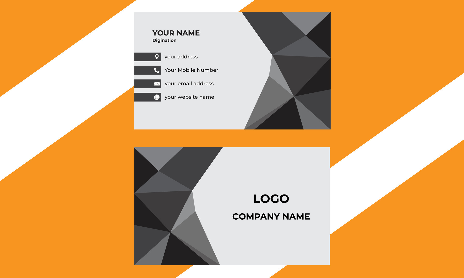 Clean style modern business card template,Professional black ,Corporate ... Clean style modern business card template,Professional black ,Corporate ...