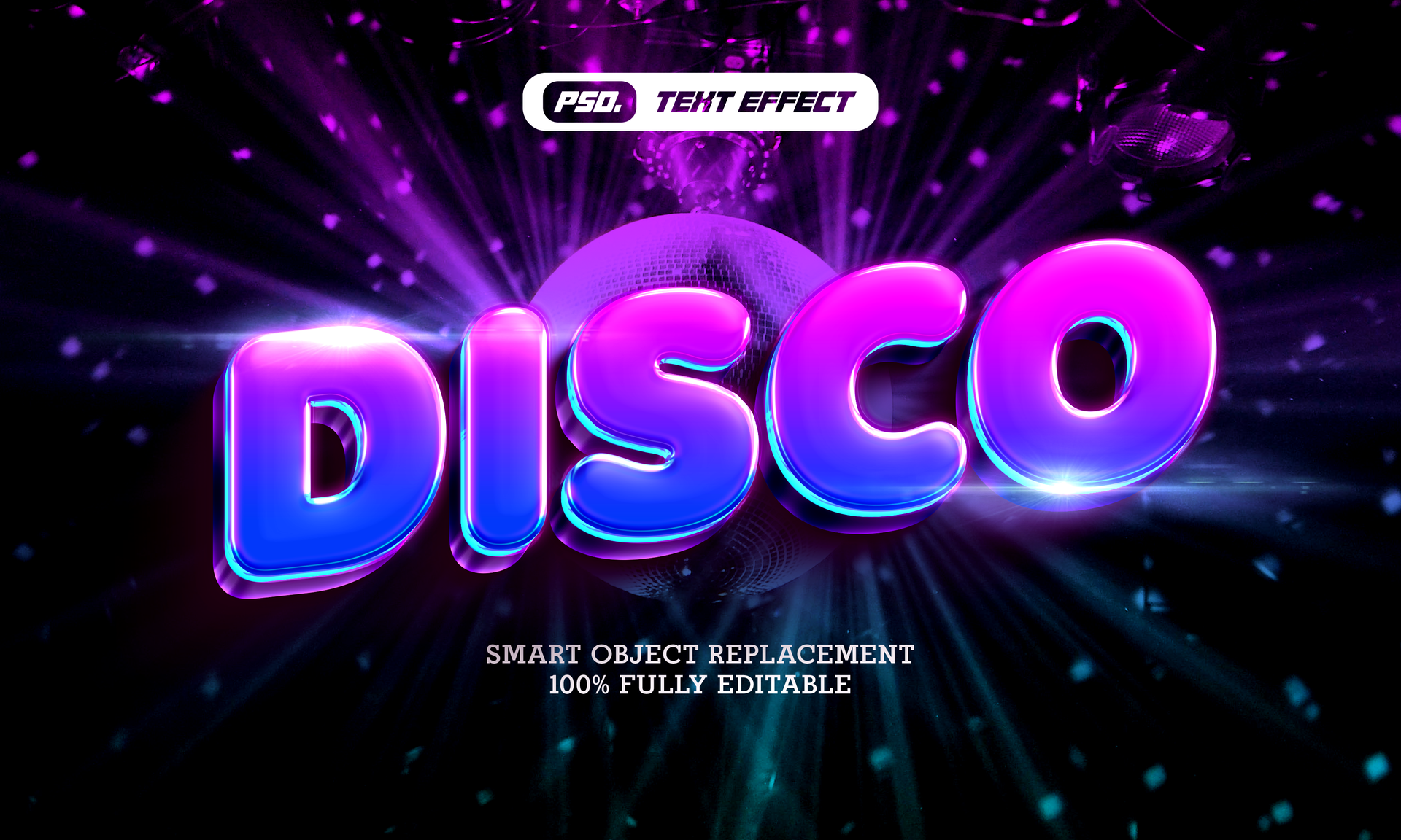 3d text effects template 26574858 PSD