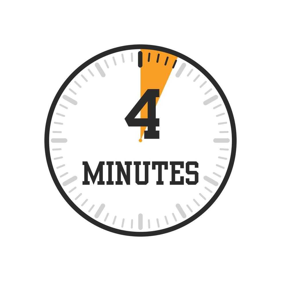 4 minutes, timer, clock icon design 26580646 Vector Art at Vecteezy 4 minutes, timer, clock icon design 26580646 Vector Art at Vecteezy