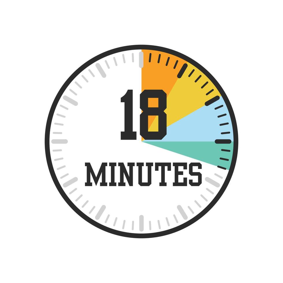18 minutes, timer, clock icon design 26580665 Vector Art at Vecteezy 18 minutes, timer, clock icon design 26580665 Vector Art at Vecteezy