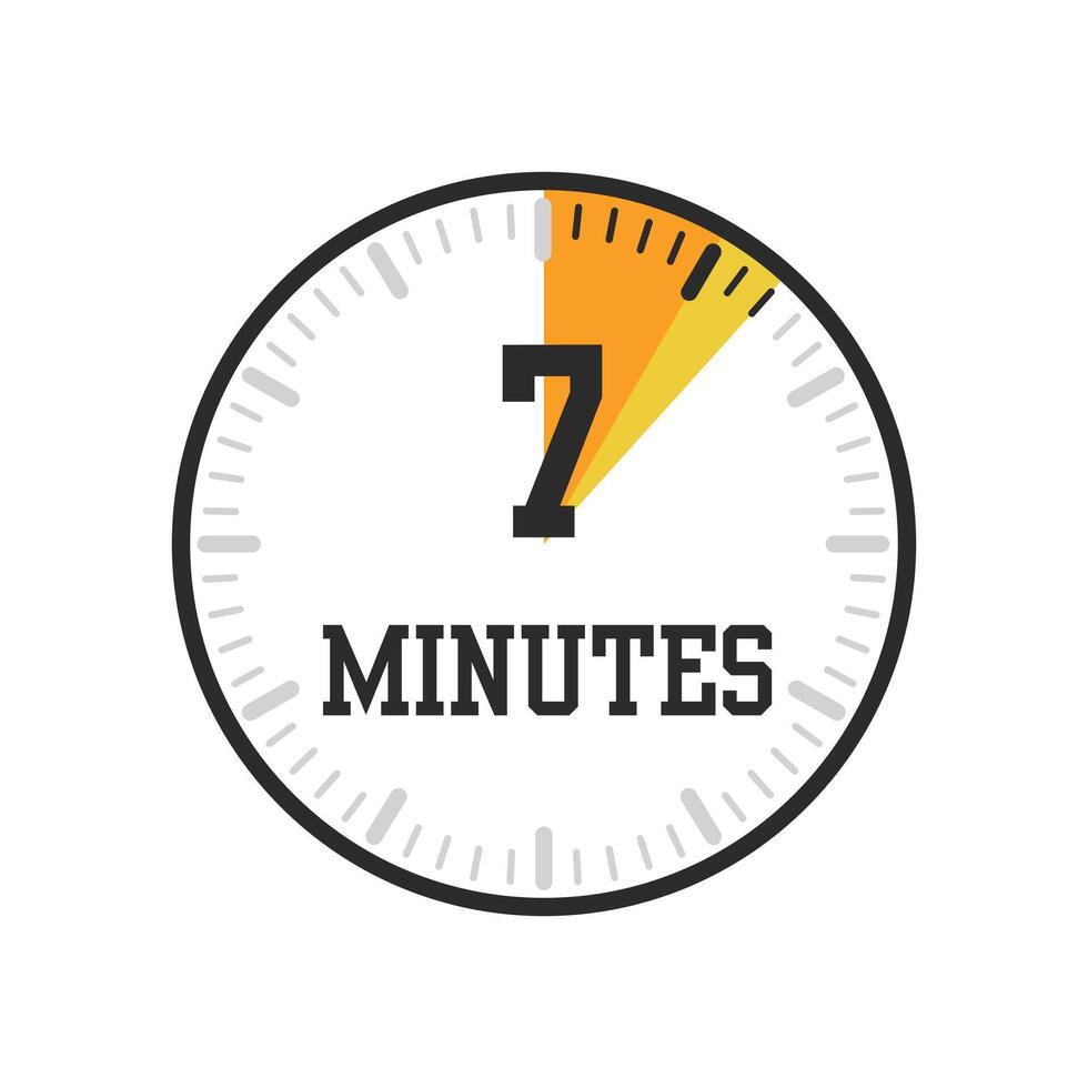 7 minutes, timer, clock icon design 26580697 Vector Art at Vecteezy 7 minutes, timer, clock icon design 26580697 Vector Art at Vecteezy