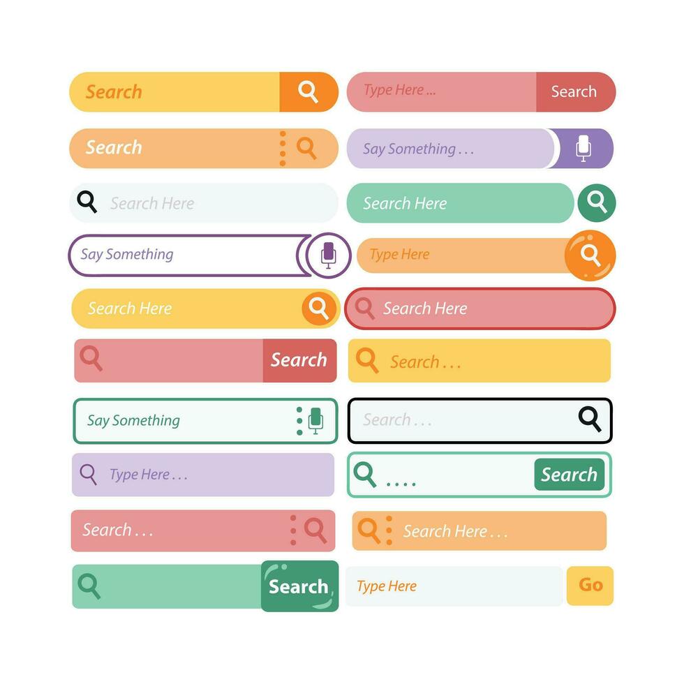 PrSearch Bar for UI, design, and website. Search Address and navigation ...