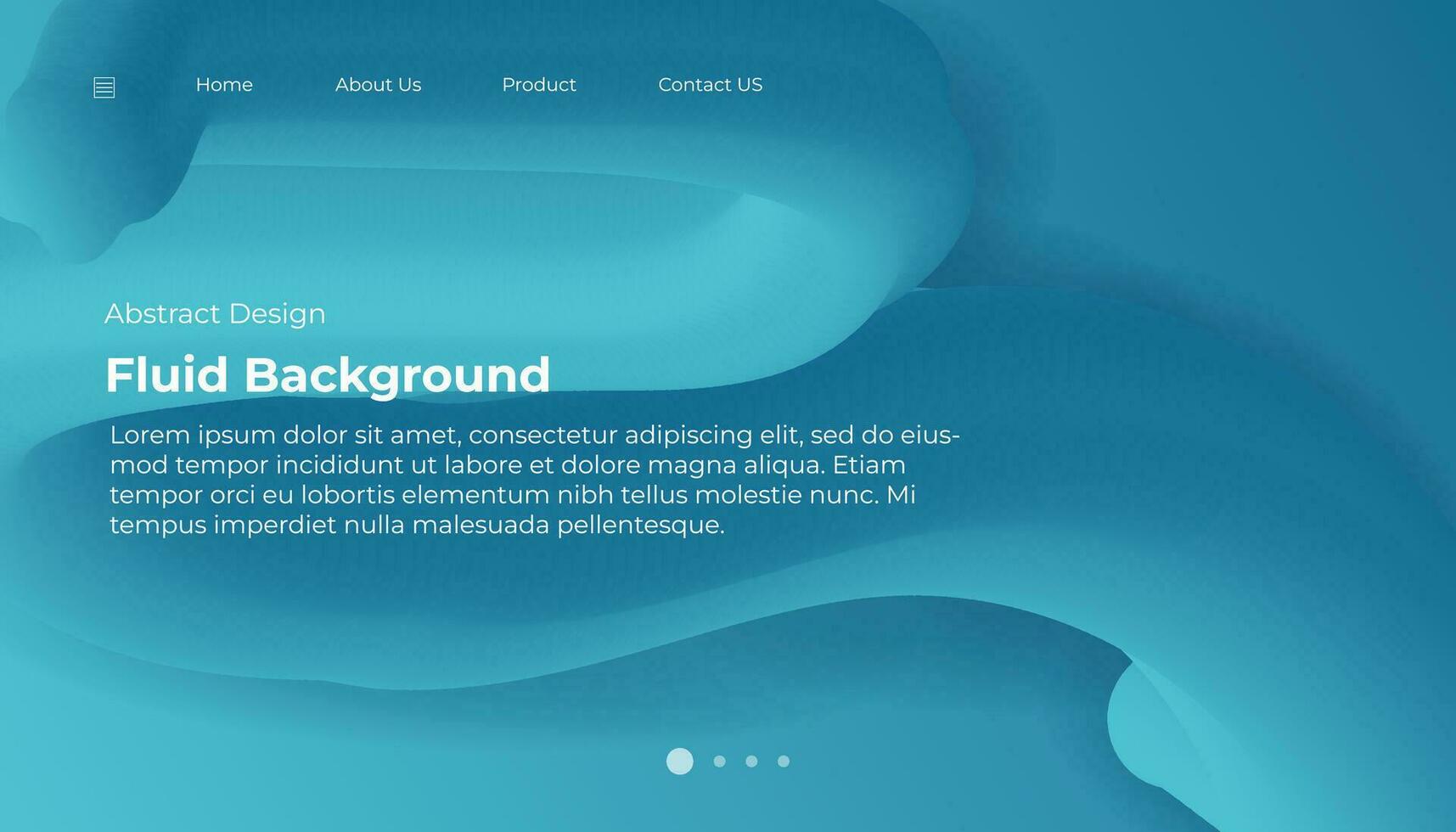 Blue Abstract fluid wave. Modern poster with gradient 3d flow shape. Innovation background ...