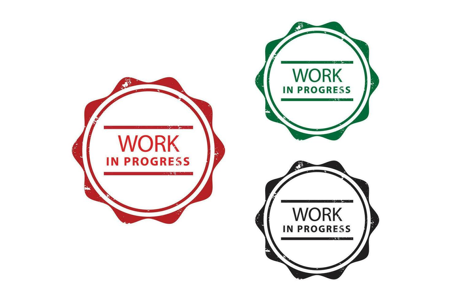 Rubber Stamps Seal in Grunge Effects Premium Vector 26585131 Vector Art ...