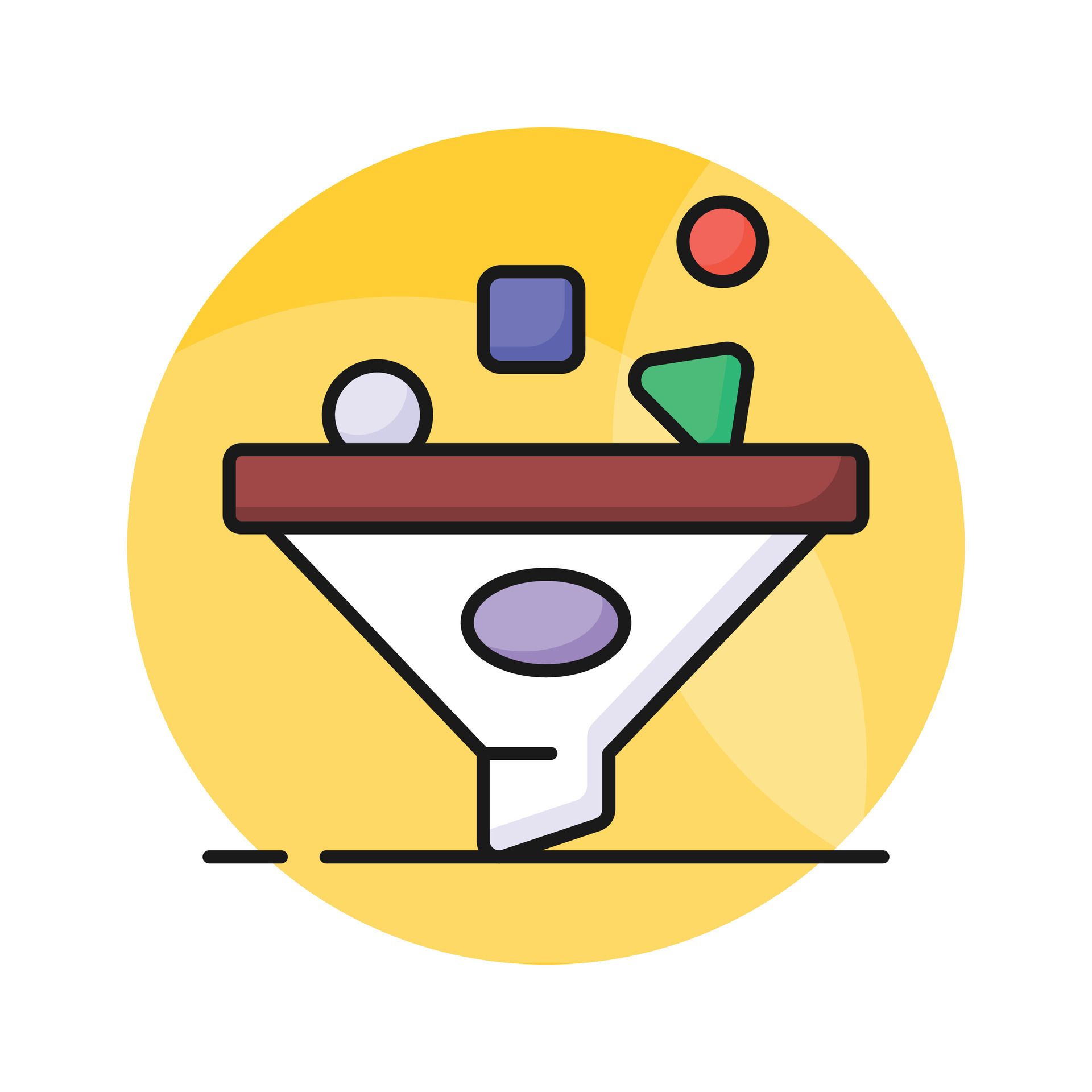 Data Filtering Vector Design In Trendy Style Concept Icon Of Data Extraction 26587749 Vector