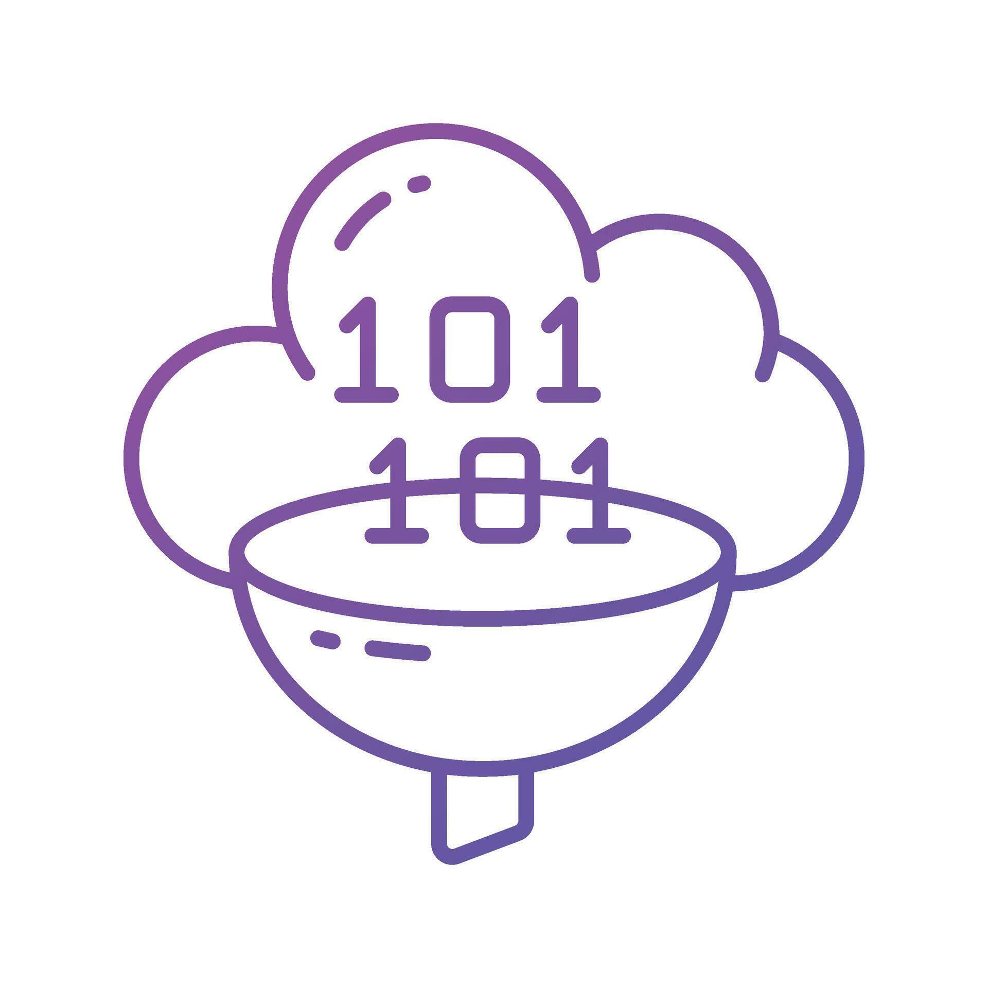 Data Filtering Vector Design In Trendy Style Concept Icon Of Data Extraction 26587884 Vector