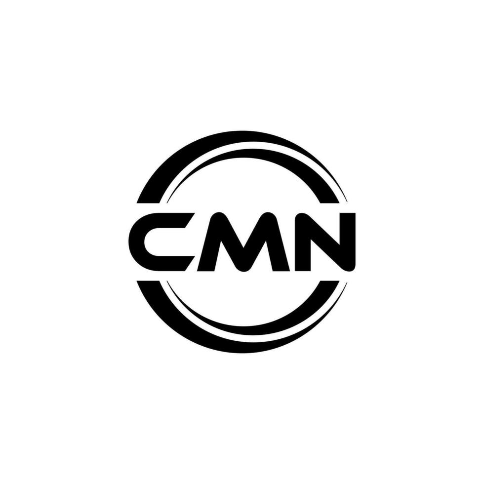 cmn logo diseño, inspiración para un único identidad. moderno elegancia y creativo diseño ...