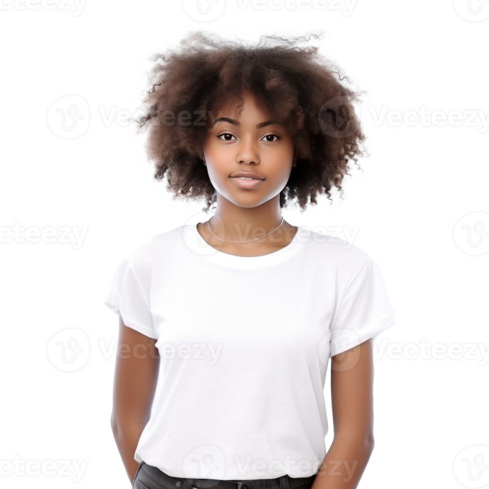 Beautiful African American Girl Isolated 26603471 Png 8205
