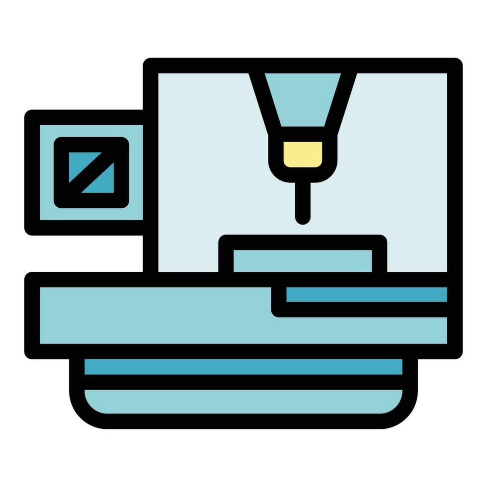 Metal cnc machine icon vector flat 26605127 Vector Art at Vecteezy Metal cnc machine icon vector flat 26605127 Vector Art at Vecteezy
