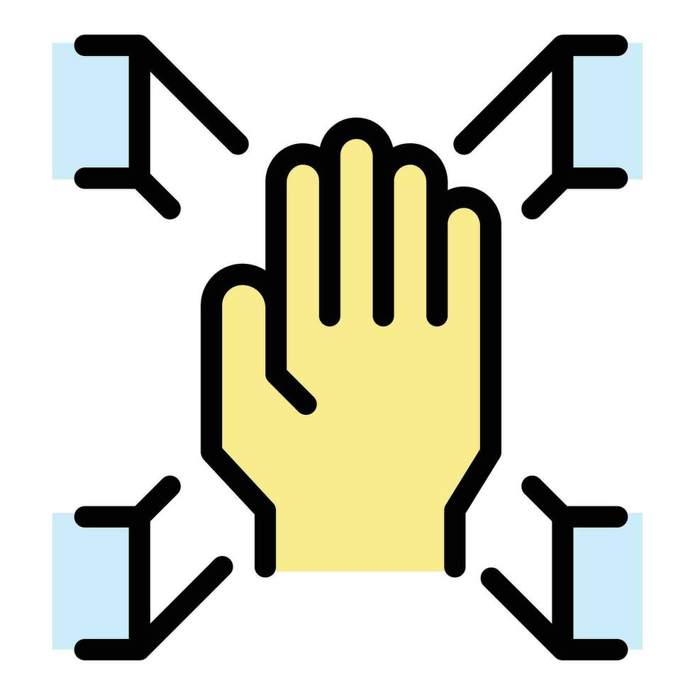 Digital palm scanning icon vector flat 26607000 Vector Art at Vecteezy Digital palm scanning icon vector flat 26607000 Vector Art at Vecteezy