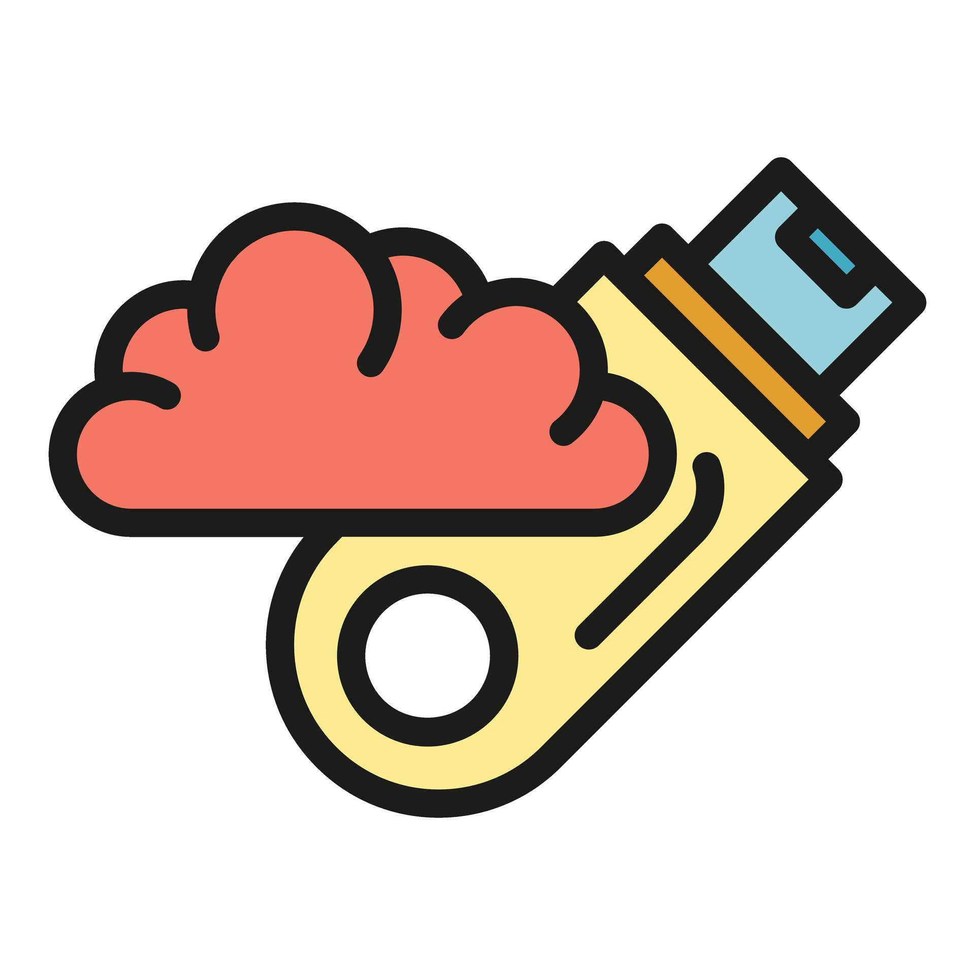 Memory stick icon vector flat 26607186 Vector Art at Vecteezy