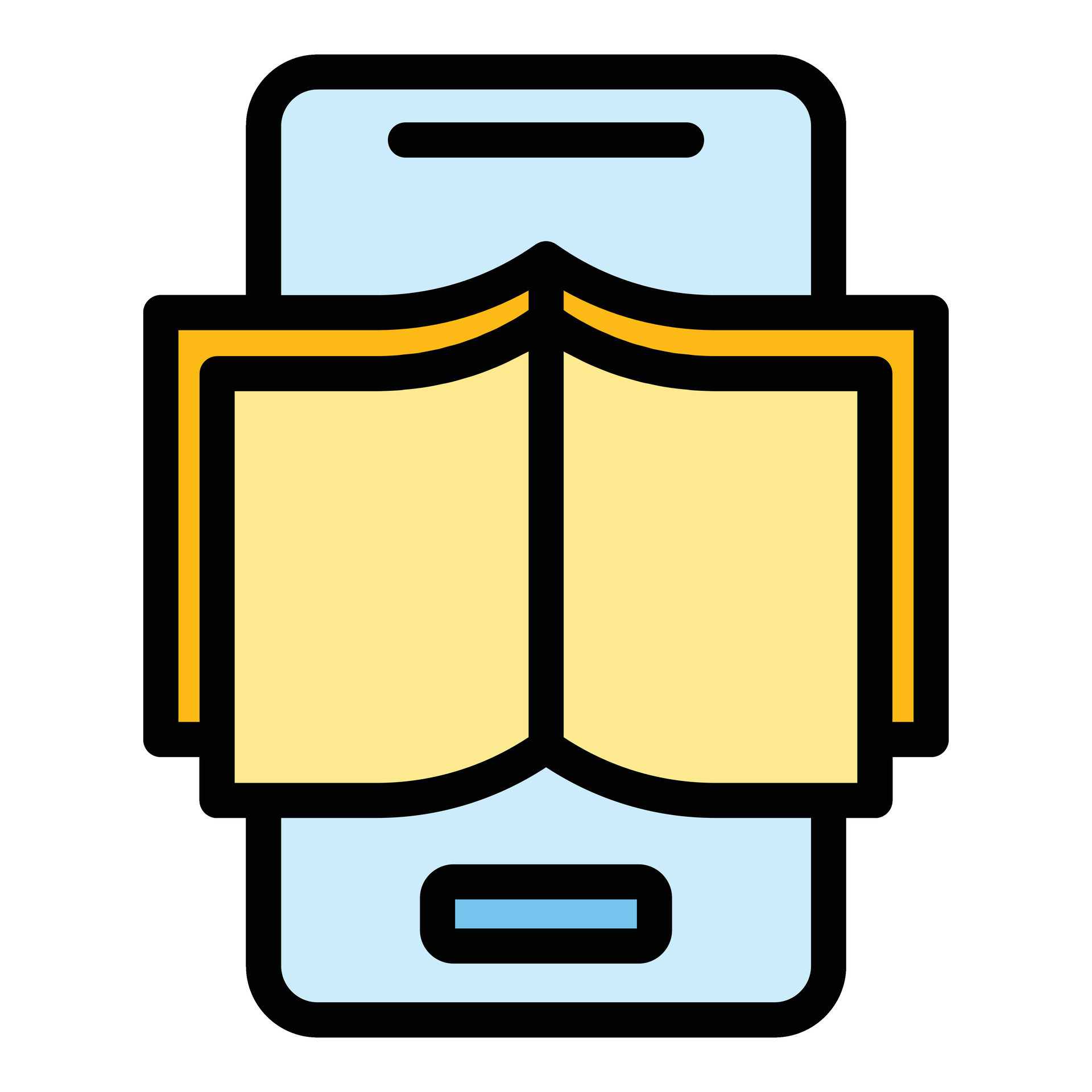 Ebook reader icon vector flat 26607215 Vector Art at Vecteezy