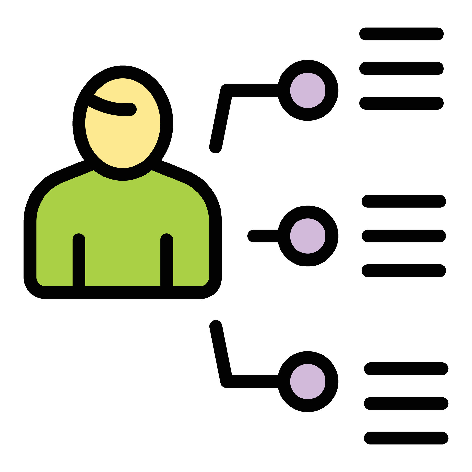 Client data icon vector flat 26607284 Vector Art at Vecteezy