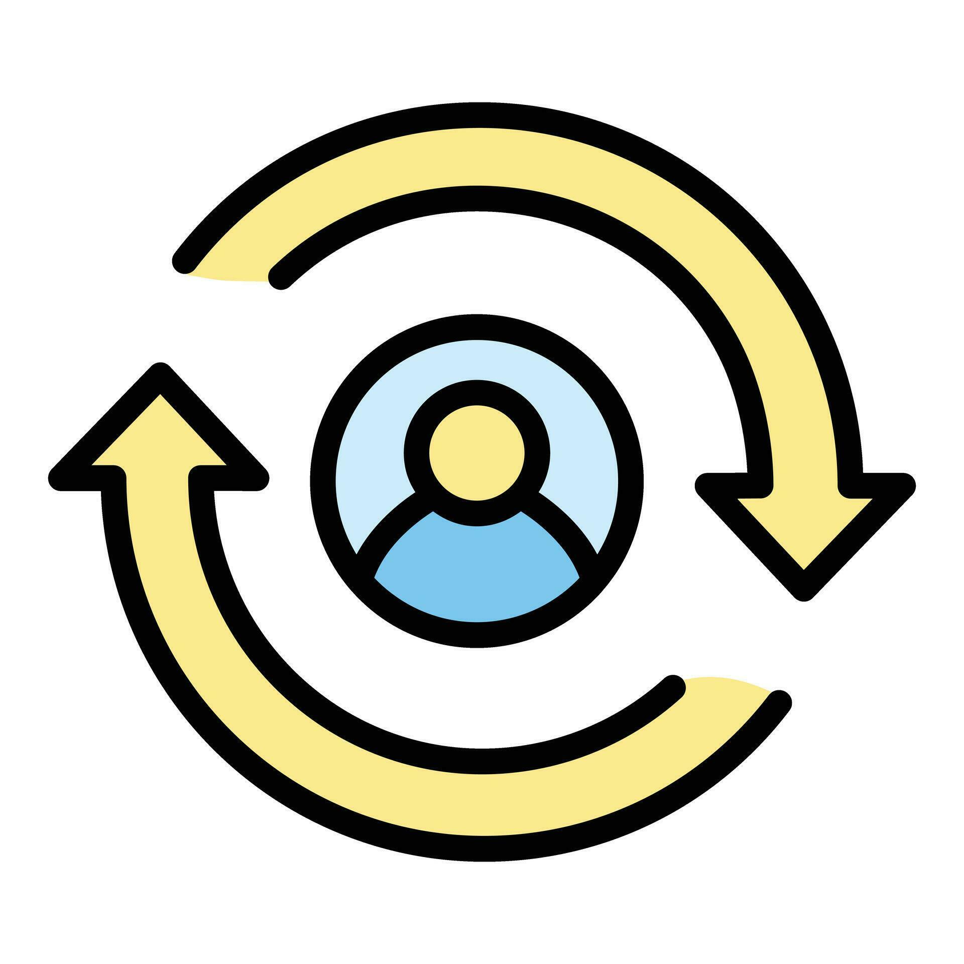 Client retention icon vector flat 26607286 Vector Art at Vecteezy