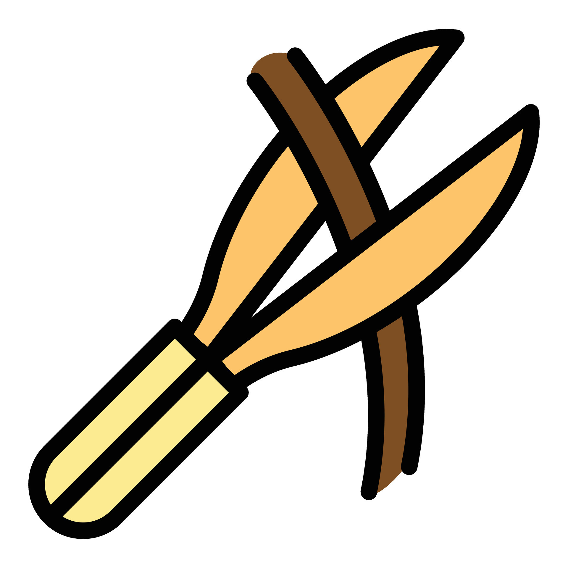 Tree pruning icon vector flat 26607369 Vector Art at Vecteezy