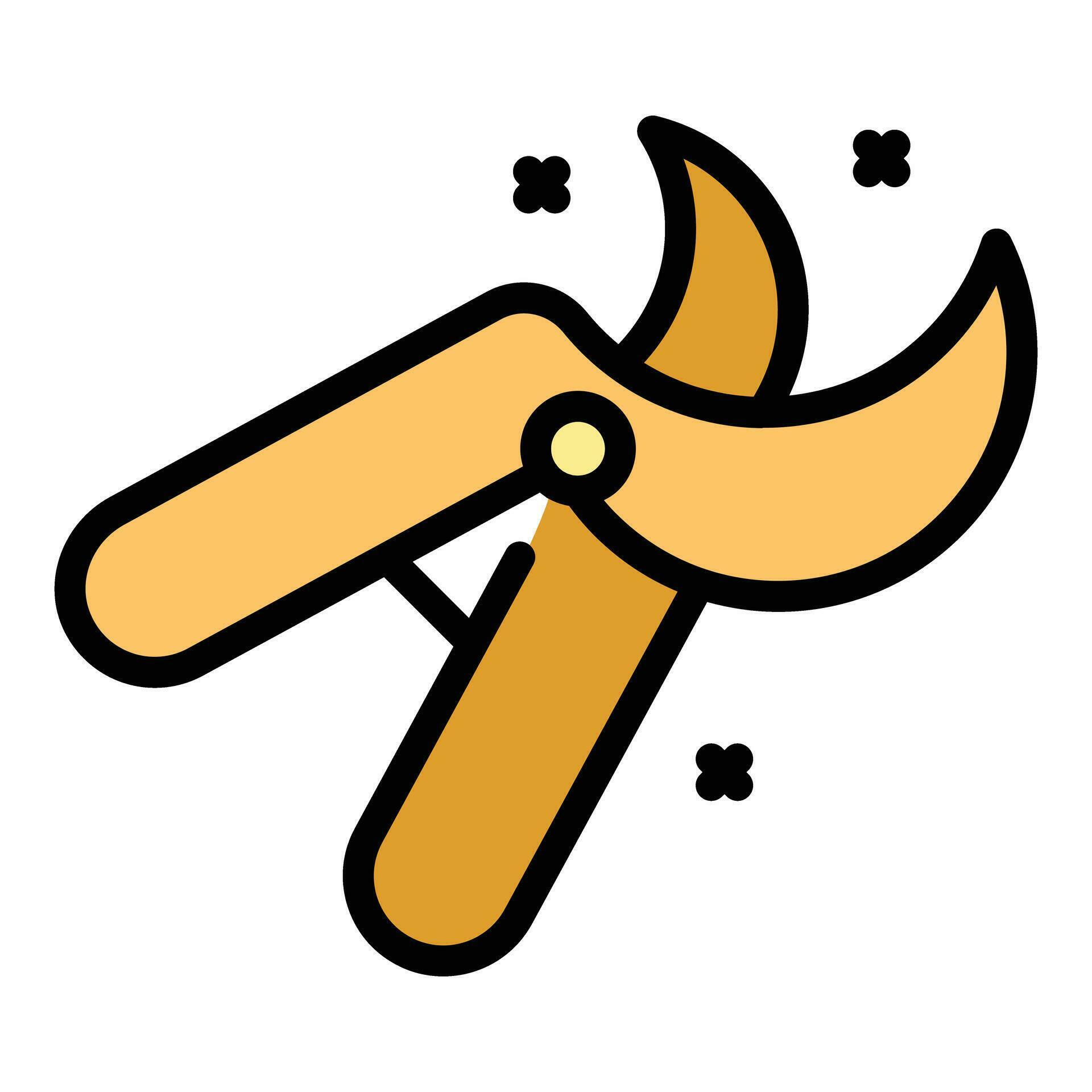 Pruning shears icon vector flat 26607449 Vector Art at Vecteezy