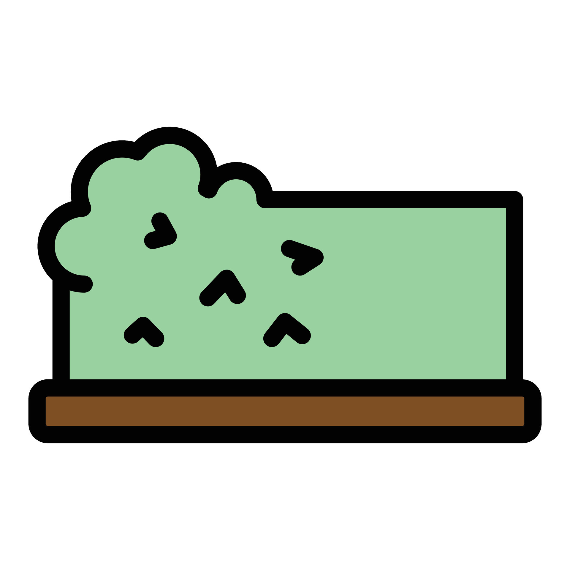 Bush pruning icon vector flat 26607469 Vector Art at Vecteezy