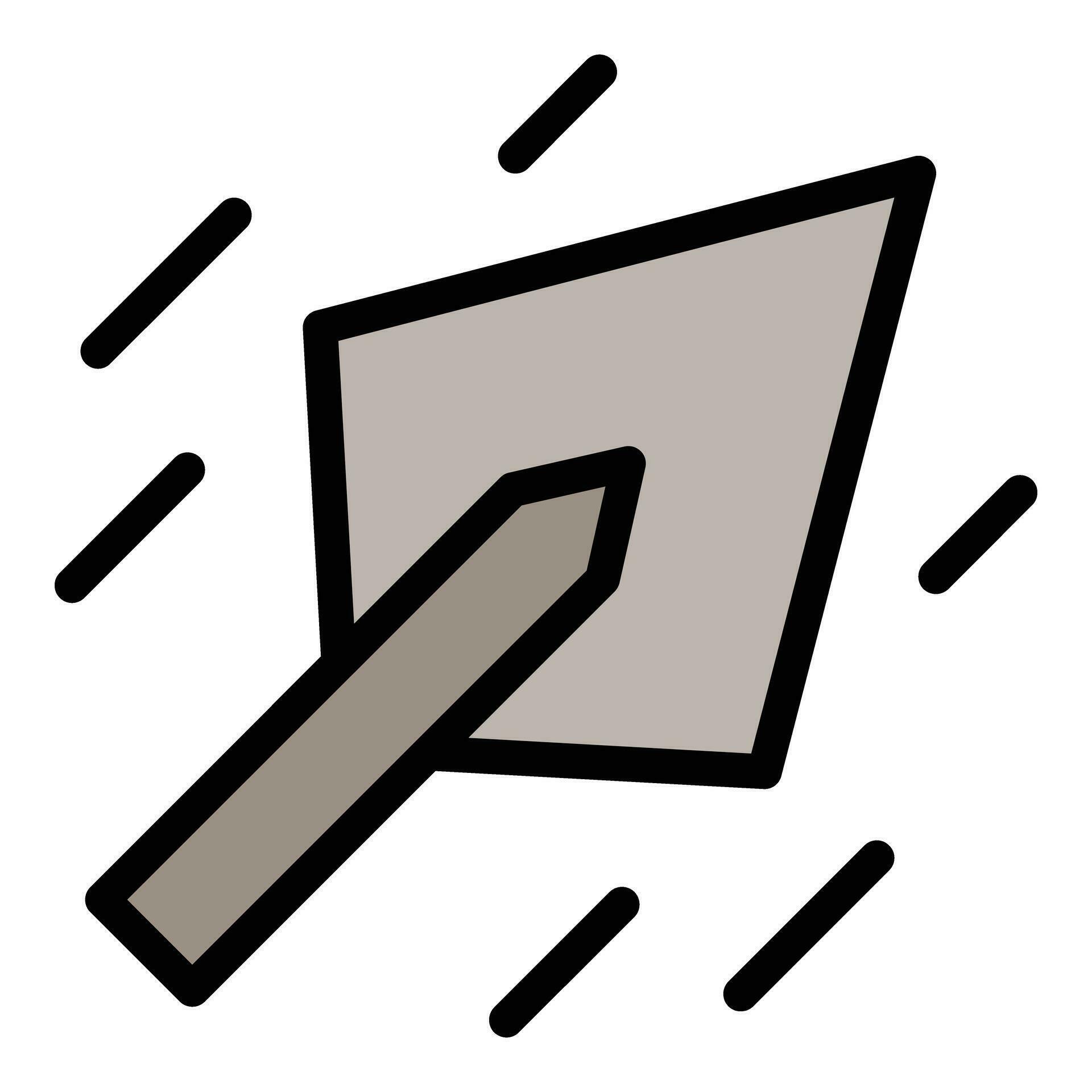 Archery arrowhead icon vector flat 26607598 Vector Art at Vecteezy