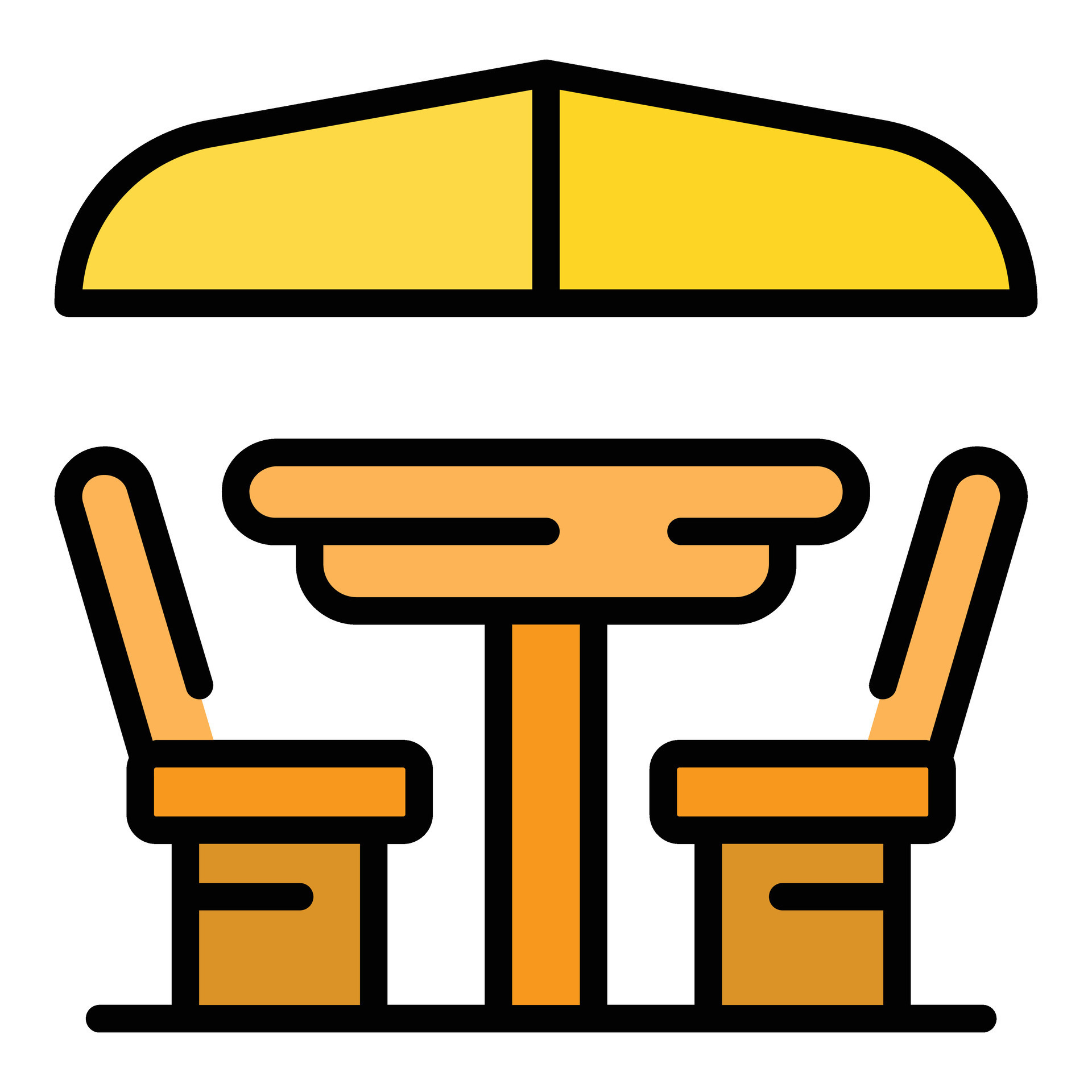 Patio table icon vector flat 26607652 Vector Art at Vecteezy