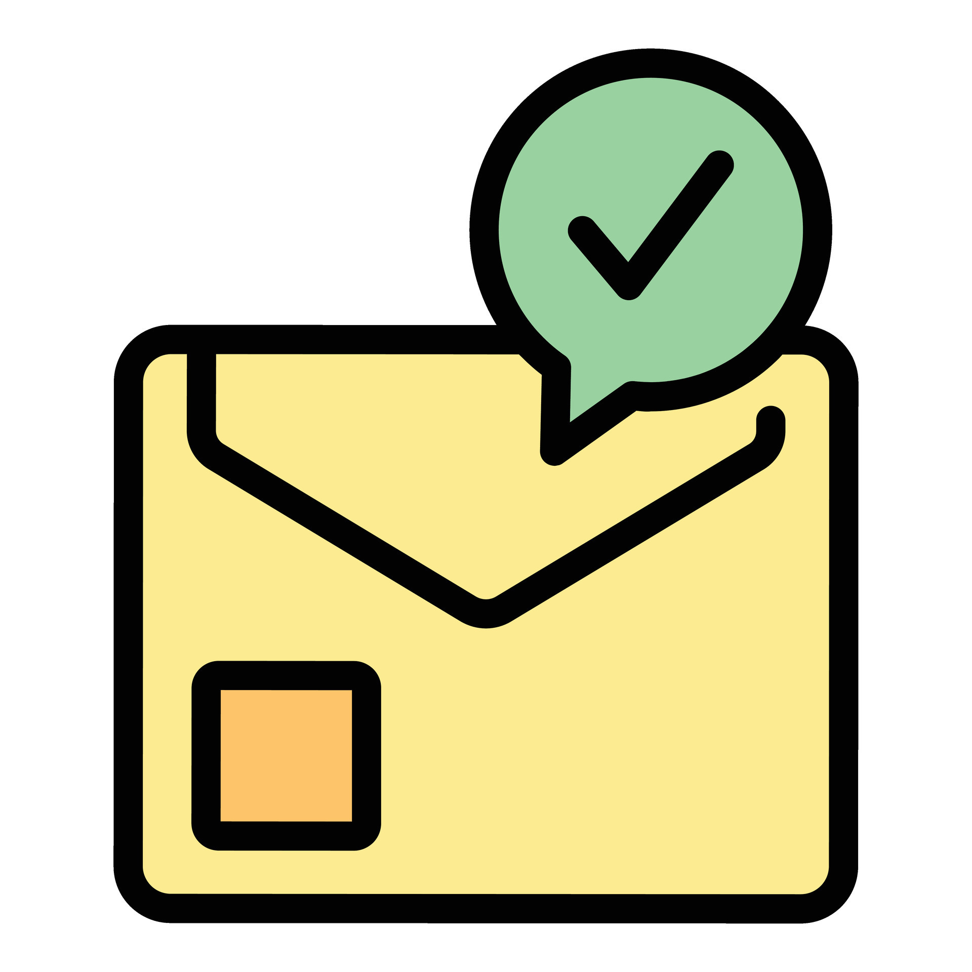Voting envelope icon vector flat 26607764 Vector Art at Vecteezy