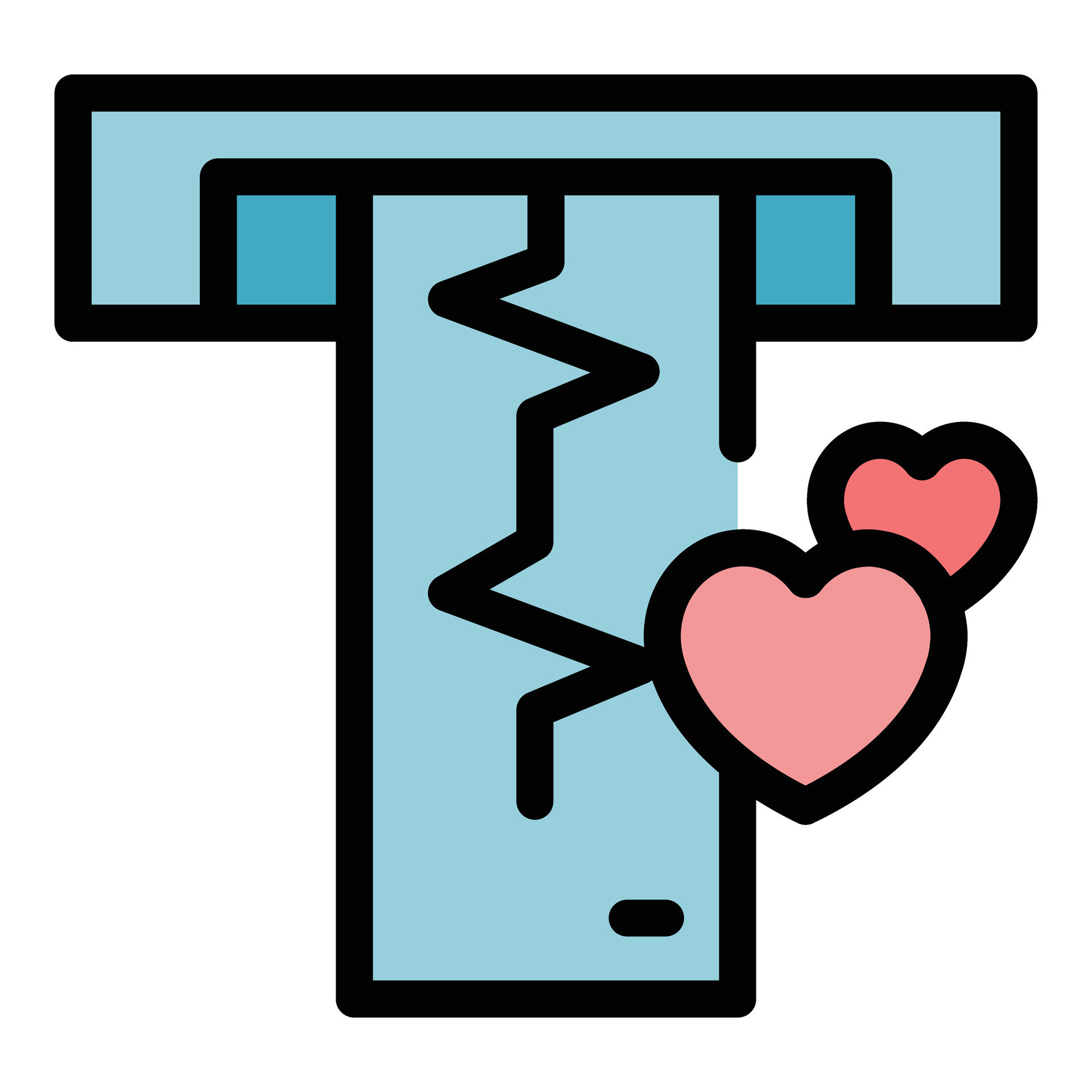 Cardiogram icon vector flat 26607810 Vector Art at Vecteezy