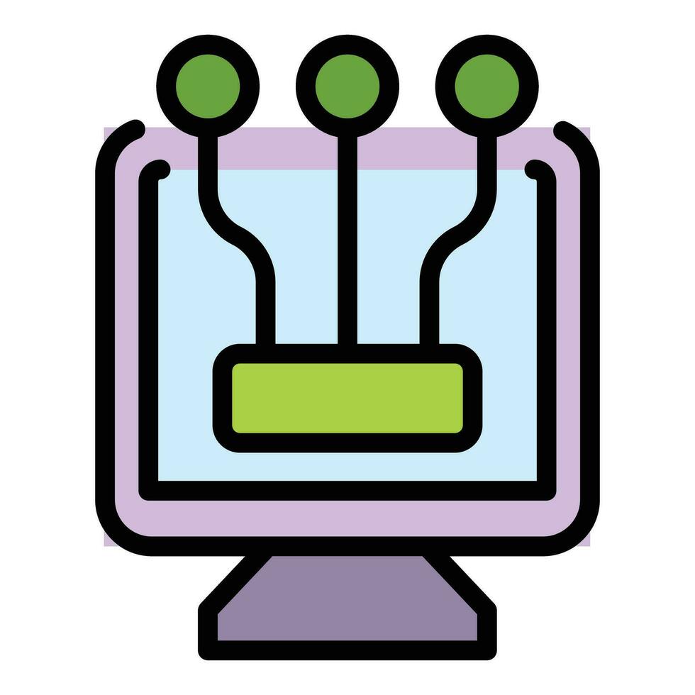 Digital data icon vector flat 26607894 Vector Art at Vecteezy