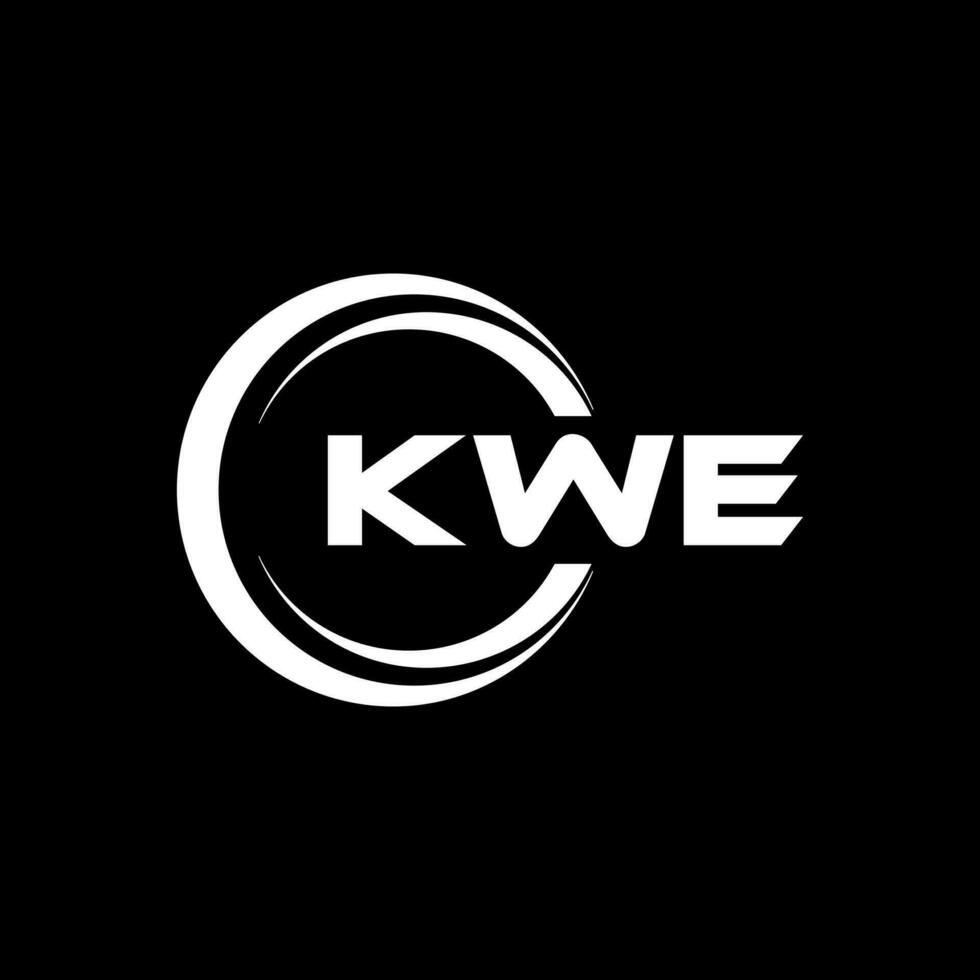 KWE Logo Design, Inspiration for a Unique Identity. Modern Elegance and Creative Design ...