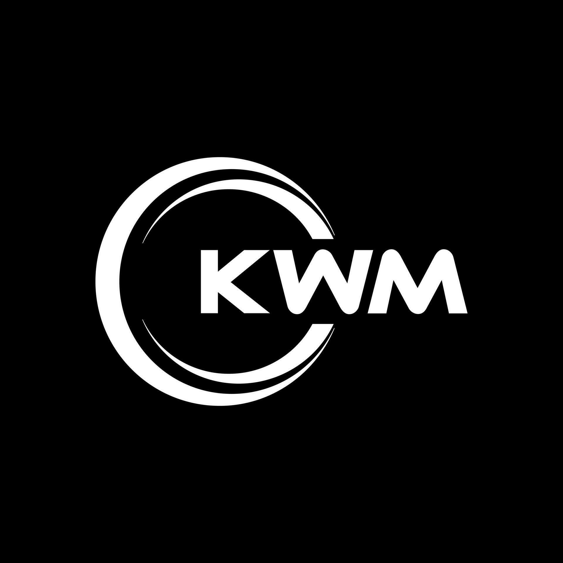 KWM Logo Design, Inspiration for a Unique Identity. Modern Elegance and Creative Design ...