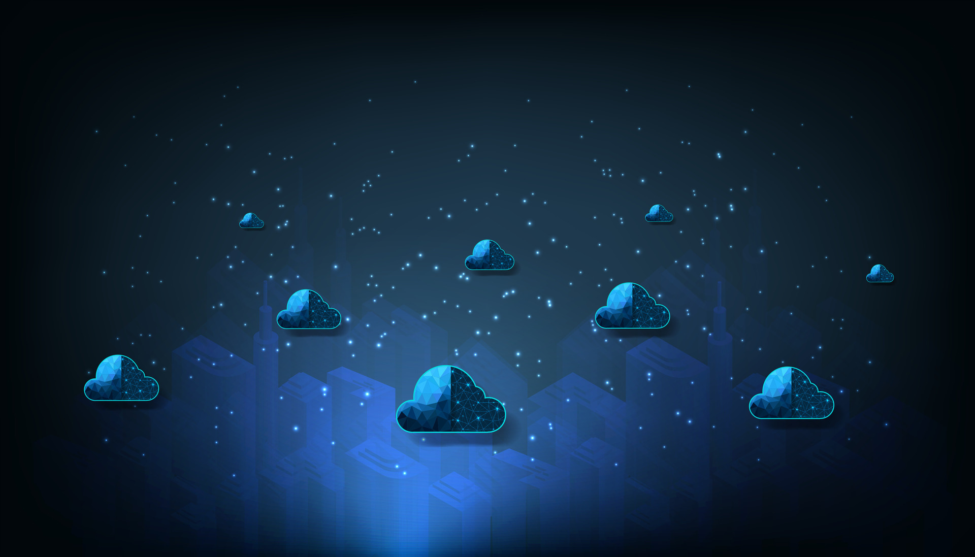 Cloud Computing Connection Concept 26609420 Vector Art At Vecteezy