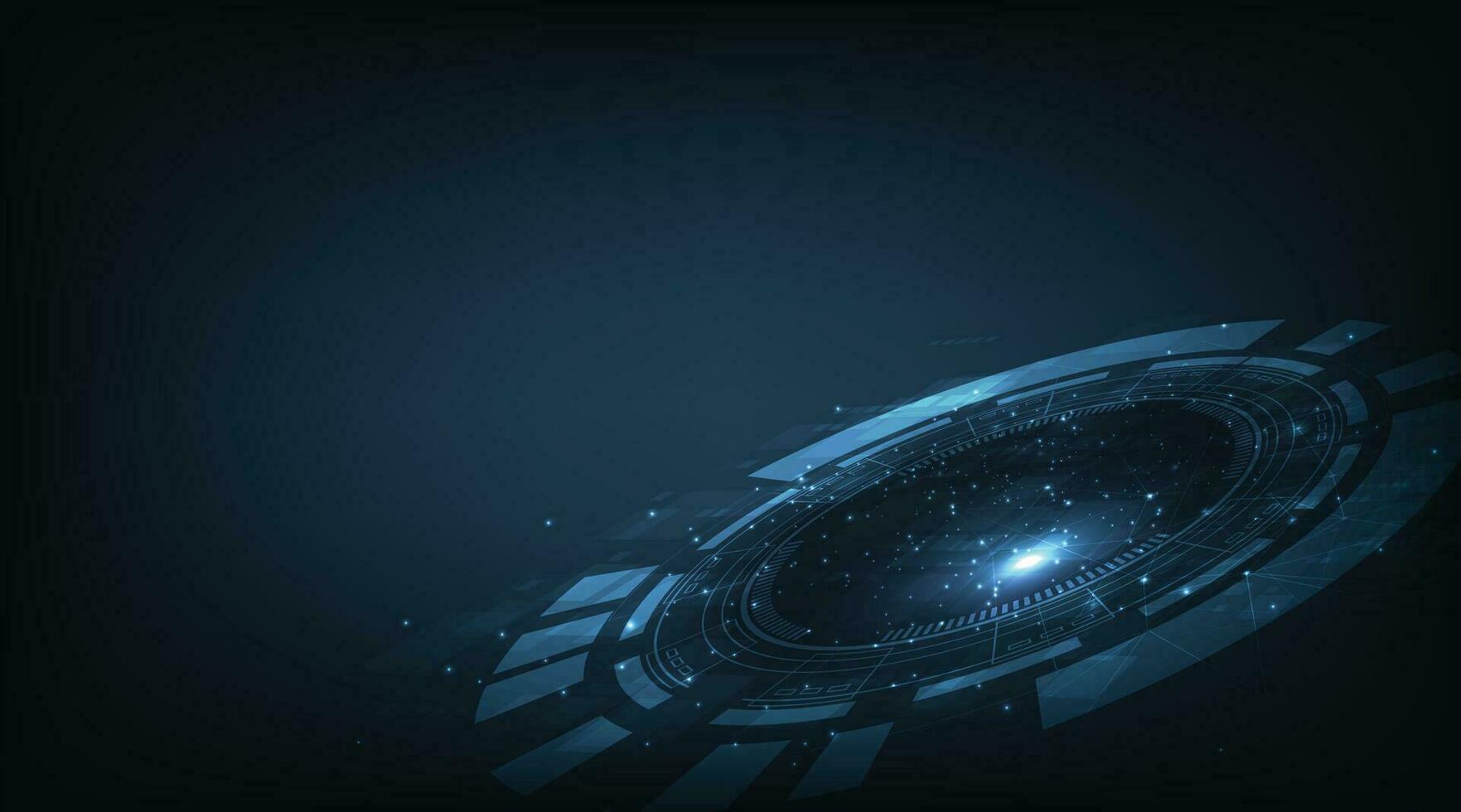 Futuristic Circular digital technology background. 26609609 Vector Art ... Futuristic Circular digital technology background. 26609609 Vector Art ...