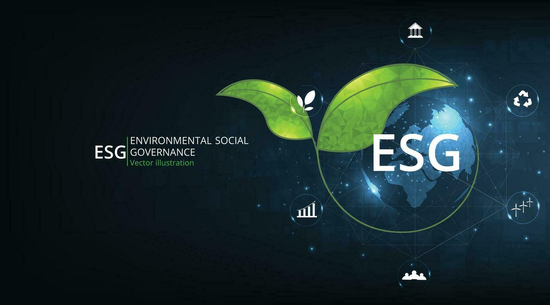 Environmental Social and Governance ESG concept. 26609836 Vector Art at Vecteezy