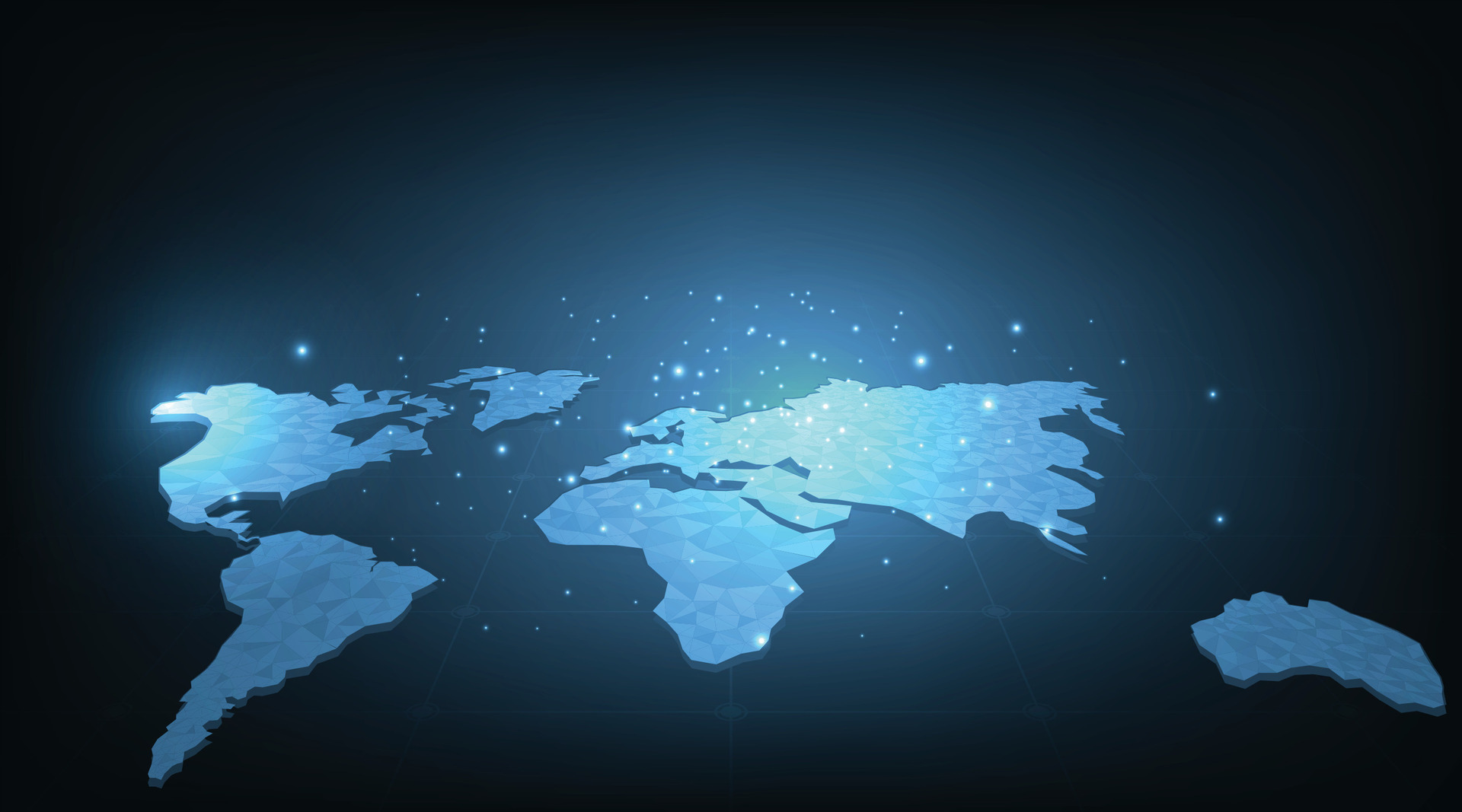 World map style technology concept. 26610038 Vector Art at Vecteezy