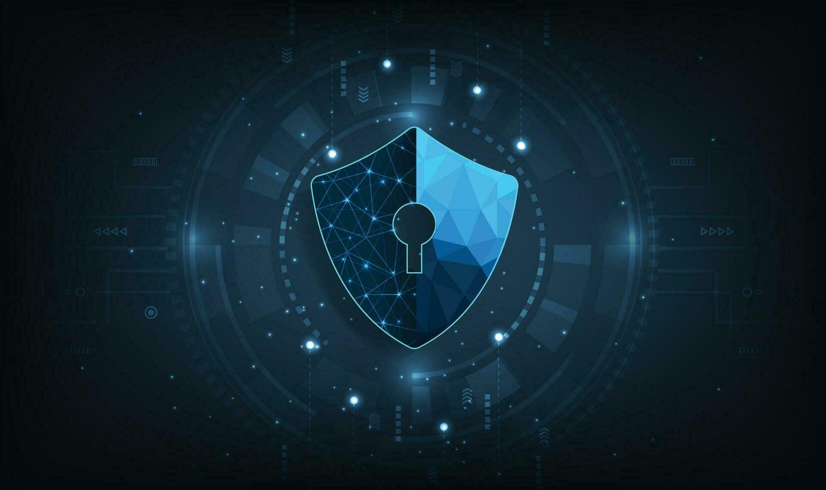 Internet Network Protection And Cyber Security Concept 26610040 Vector