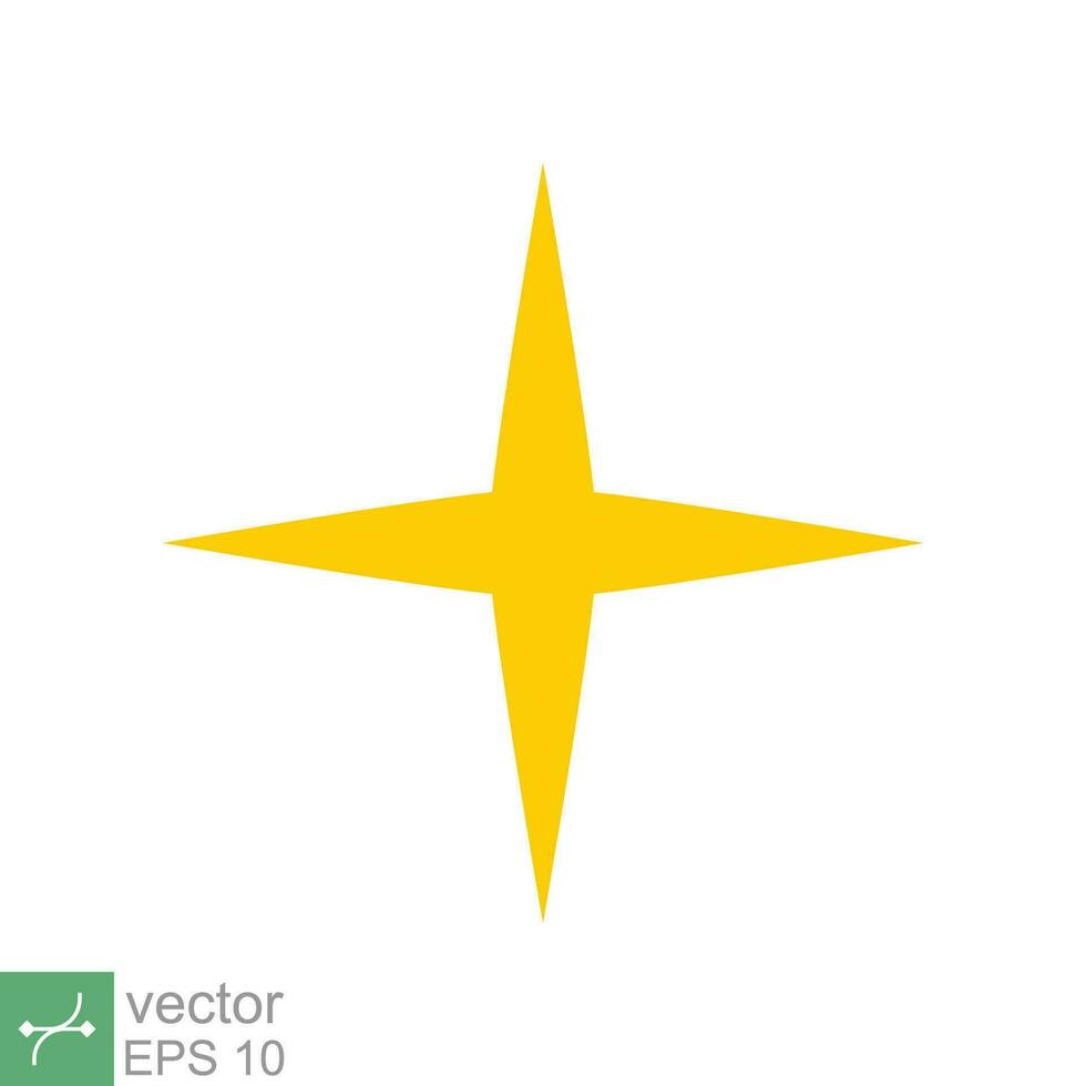 Star sparkle vector icon. Simple flat style. Yellow, gold, twinkle ... Star sparkle vector icon. Simple flat style. Yellow, gold, twinkle ...