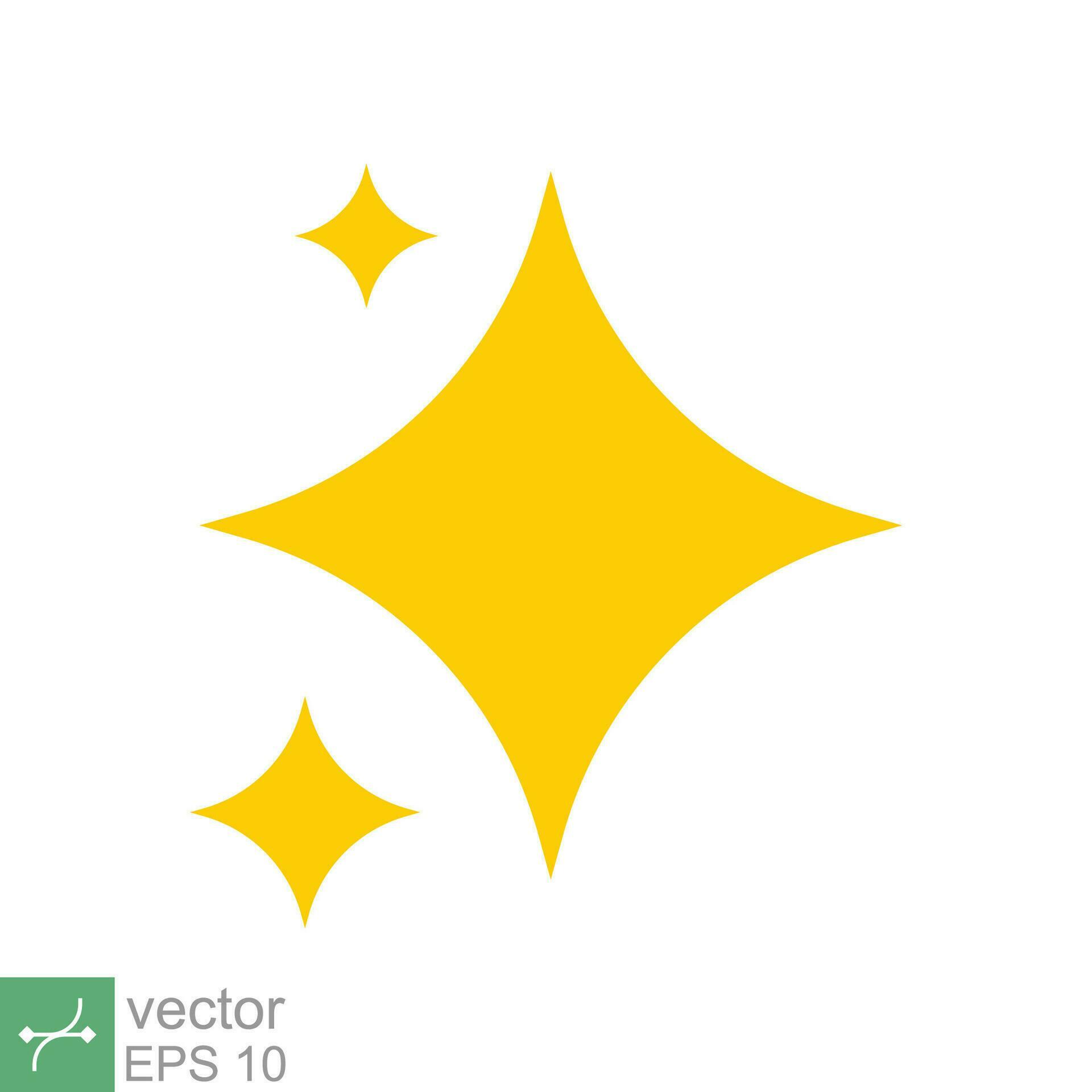 Star sparkle vector icon. Simple flat style. Yellow, gold, twinkle ... Star sparkle vector icon. Simple flat style. Yellow, gold, twinkle ...