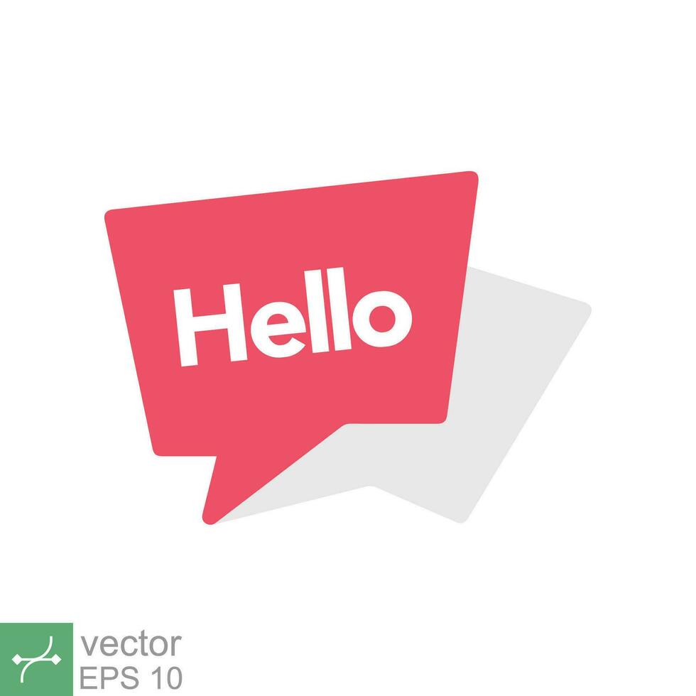 Text Message Icon Red