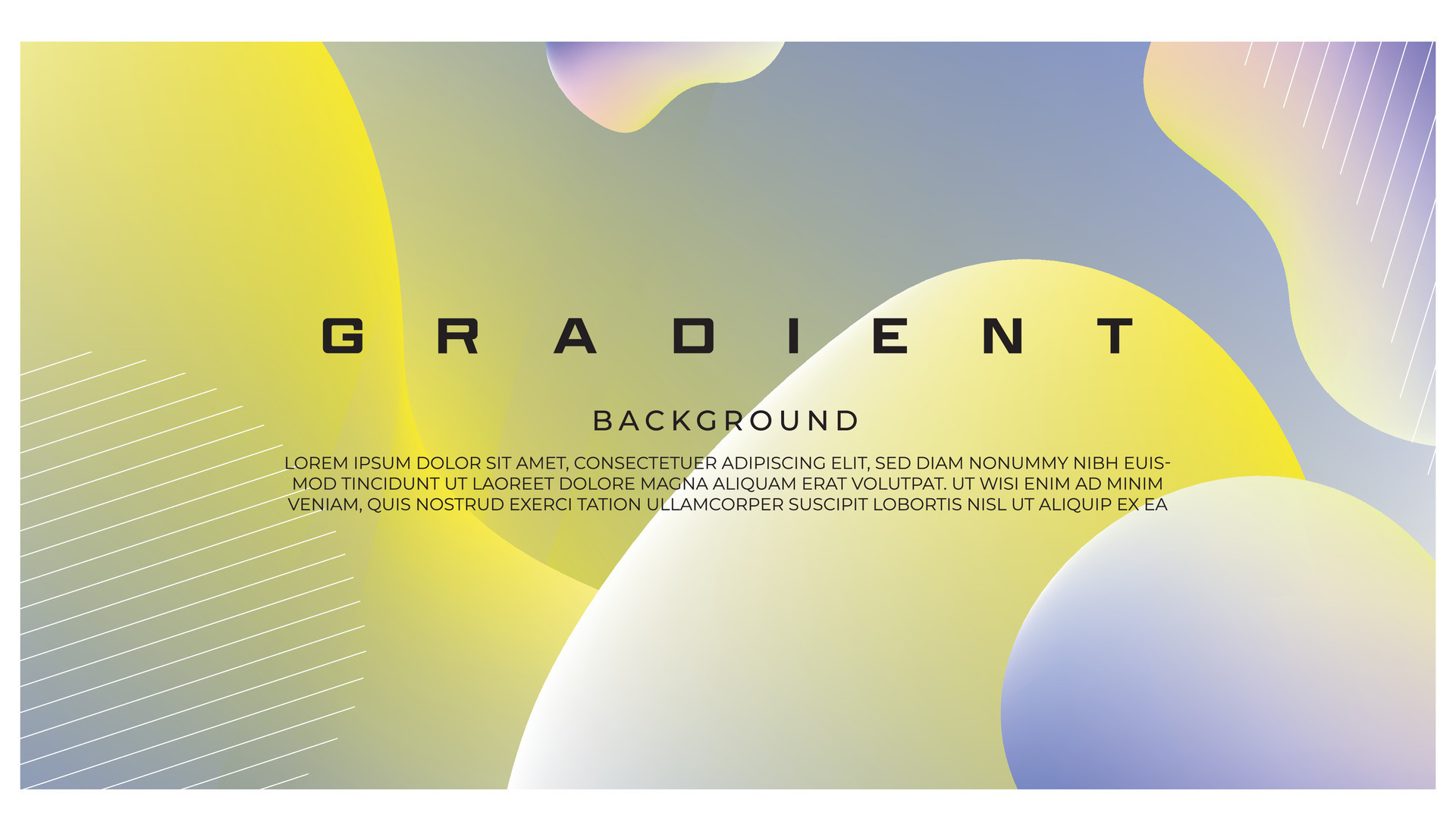 Gradient abstract background design vector 26613378 Vector Art at Vecteezy