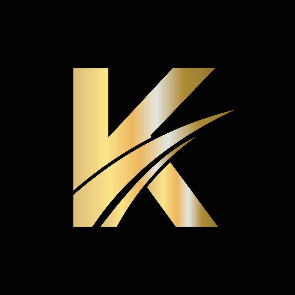 Initial K Letter Logo Design Symbol. Letter K Logotype Sign Template ...