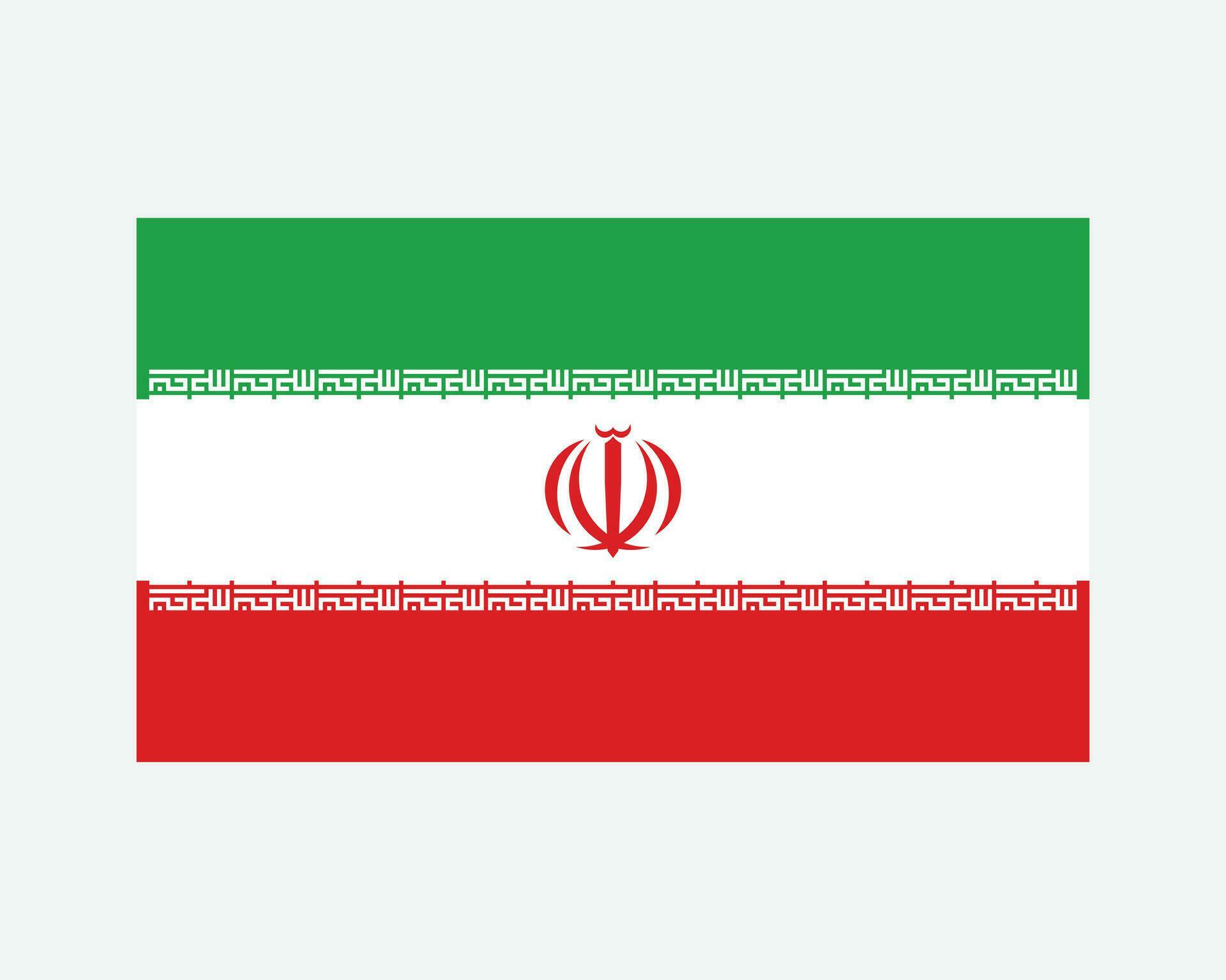 National Flag of Iran. Iranian Country Flag. Islamic Republic of Iran Detailed Banner. EPS ...