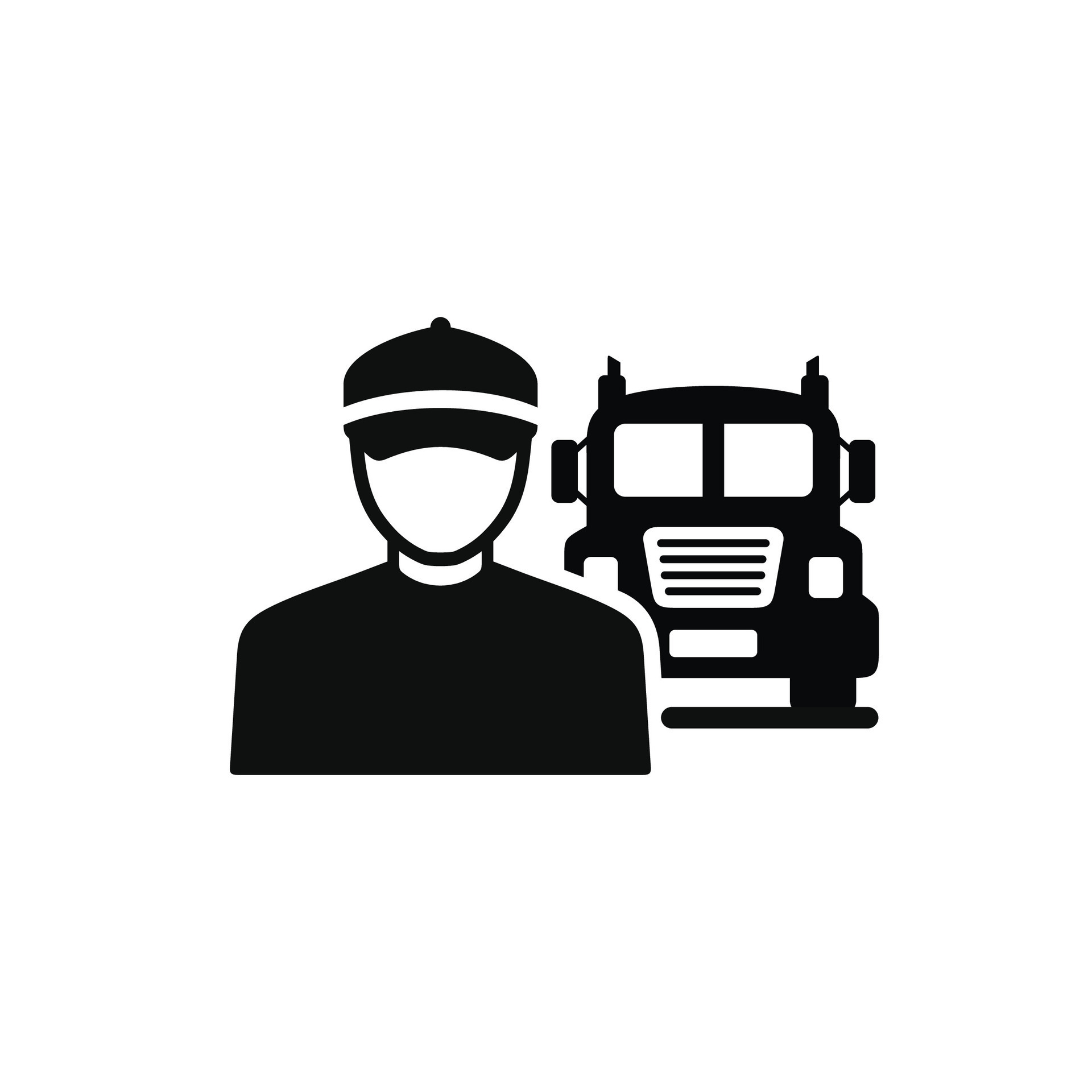 Truck Driver Icon