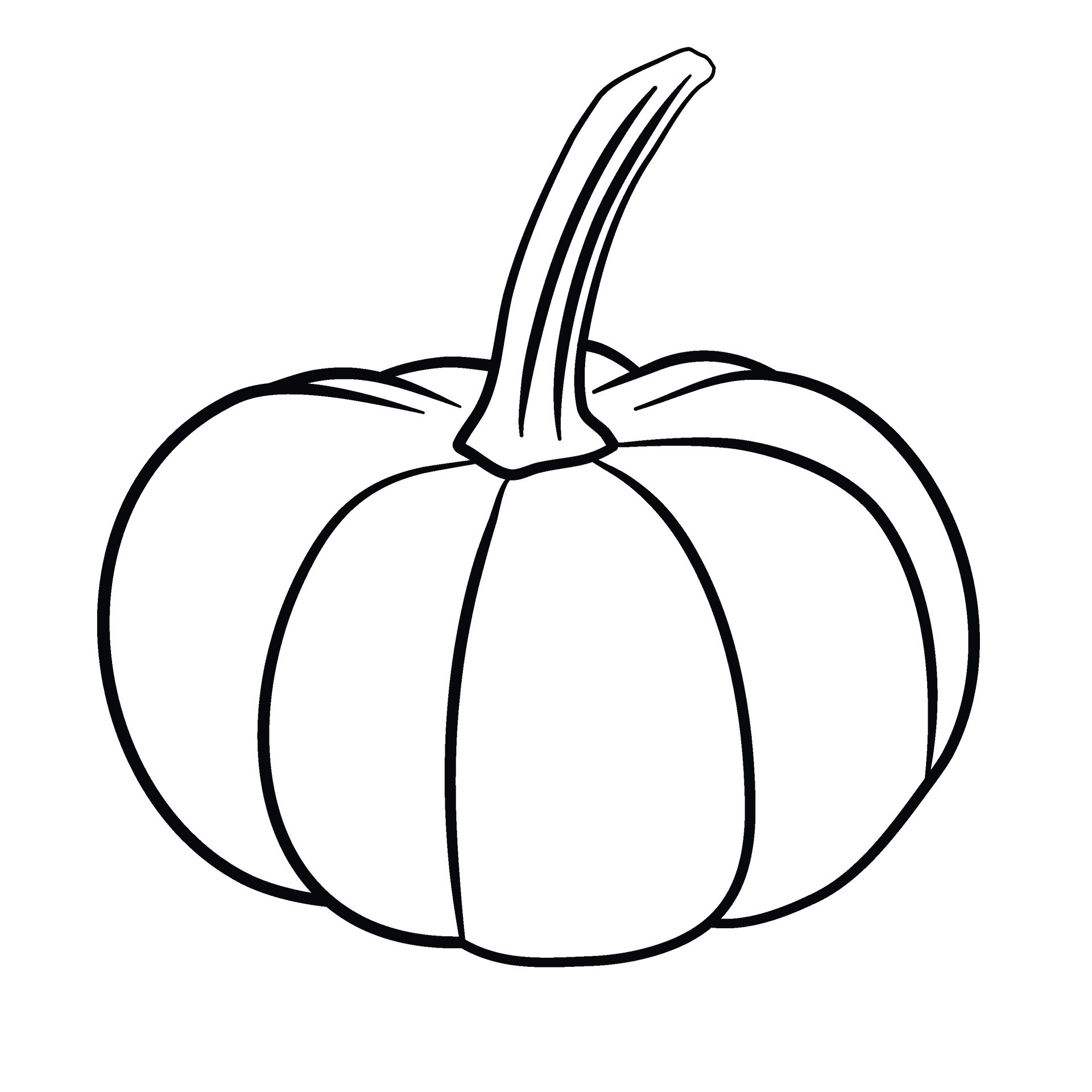 fall pumpkin line art autumn vector illustration 26615689 Vector Art at ...