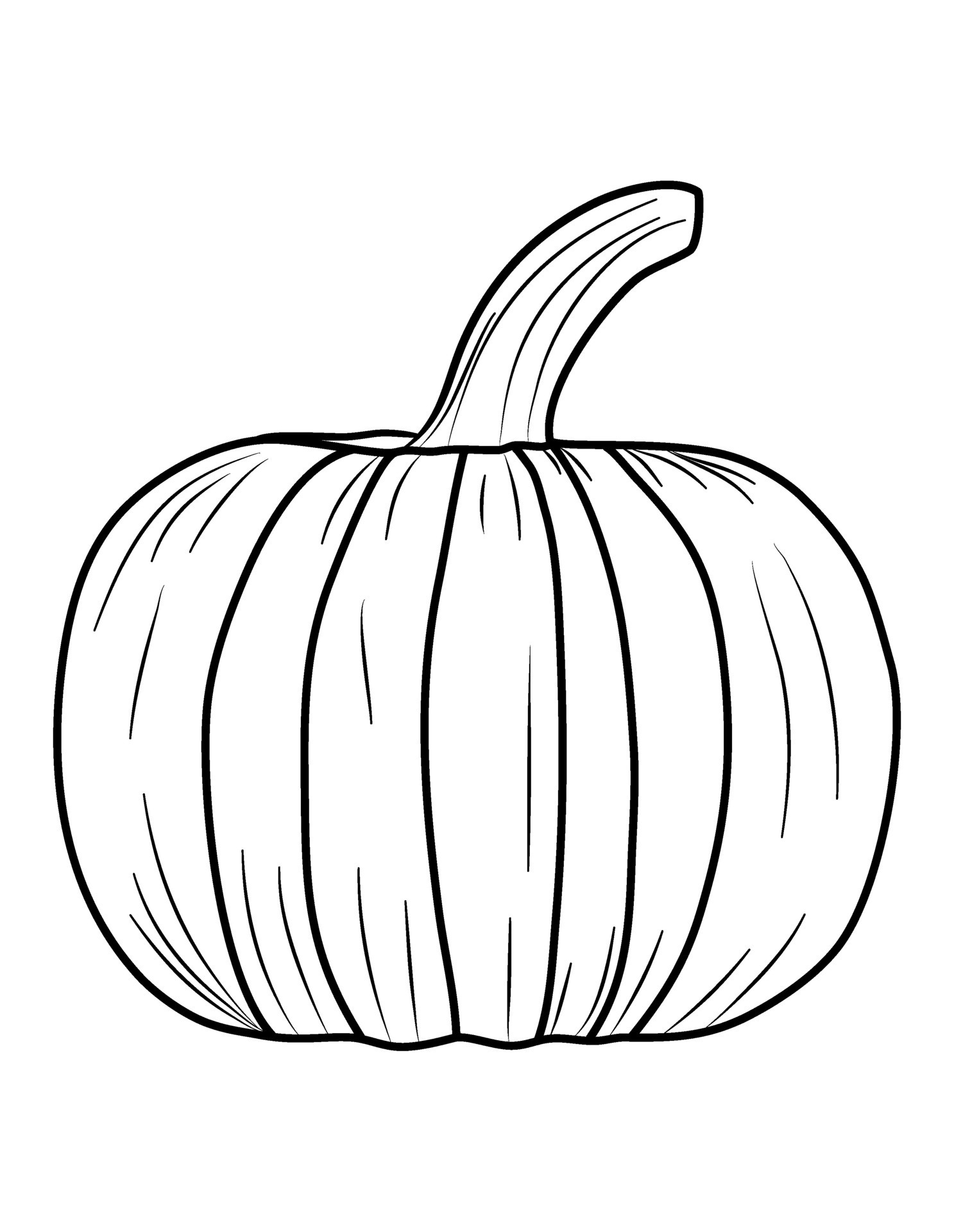 fall pumpkin line art autumn vector illustration 26615694 Vector Art at ...