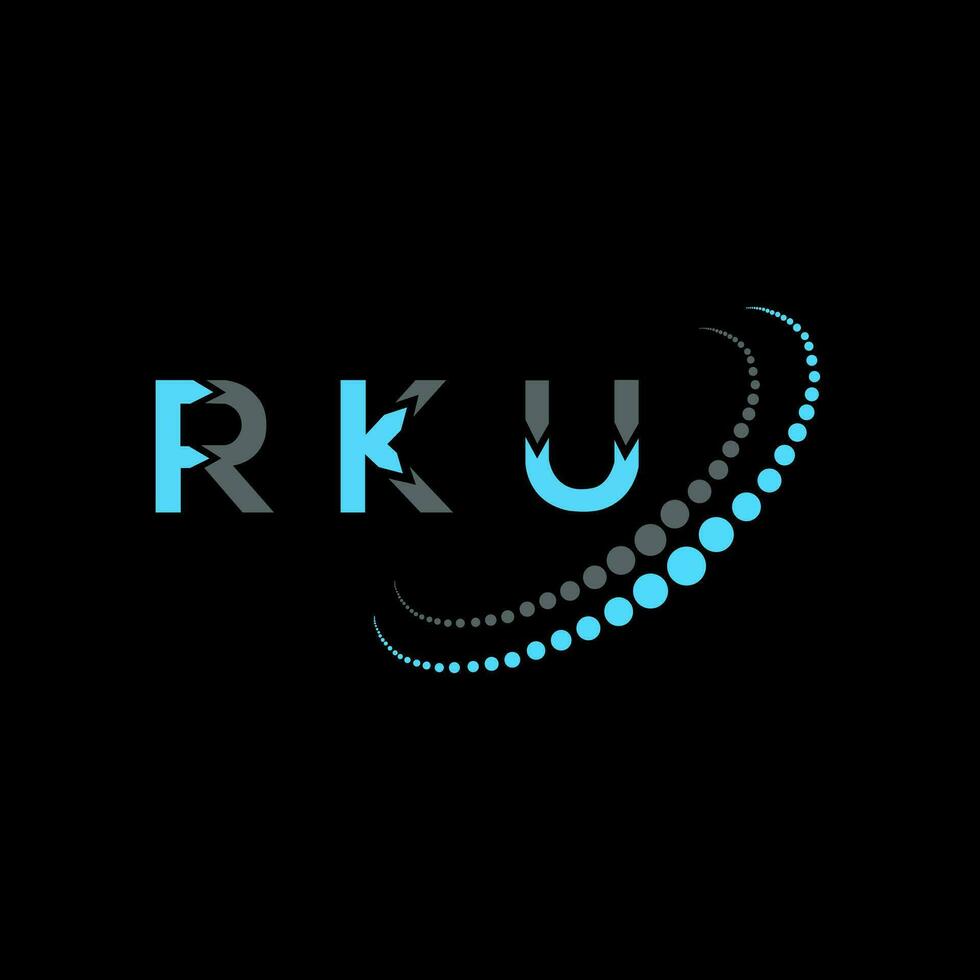rku letra logo creativo diseño. rku único diseño. 26615881 Vector en Vecteezy