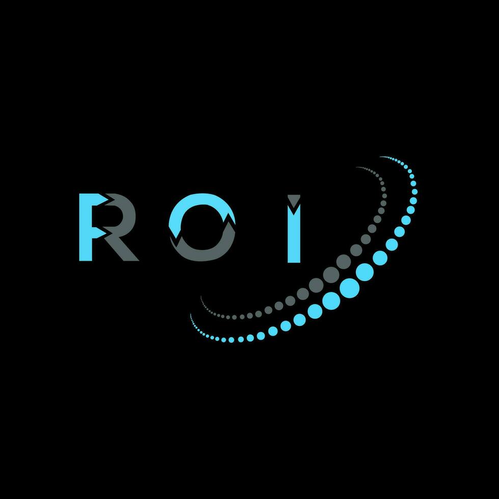 ROI letter logo creative design. ROI unique design. 26615969 Vector Art at Vecteezy