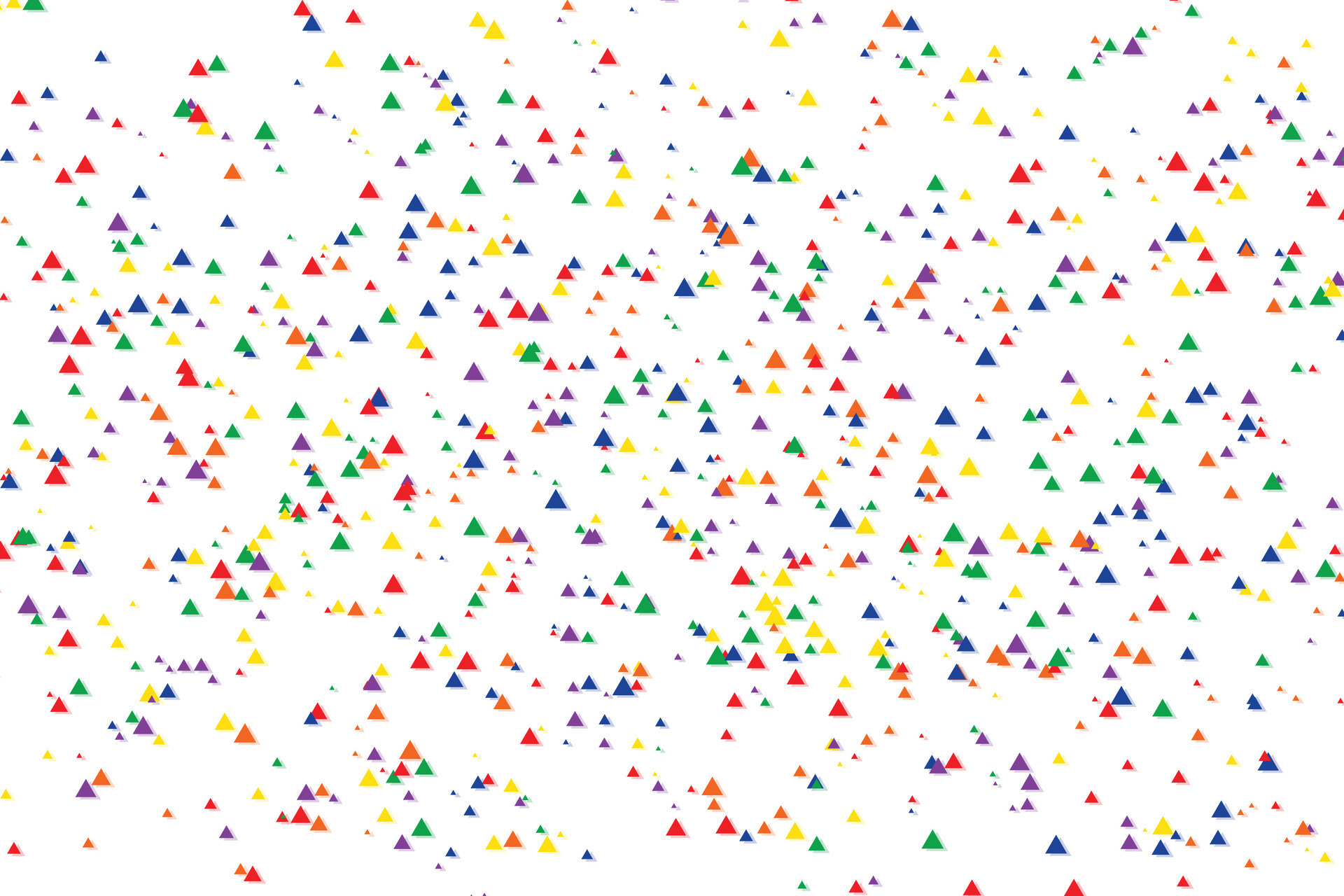 Seamless pattern with colorful dotted scatter particlees on white ...