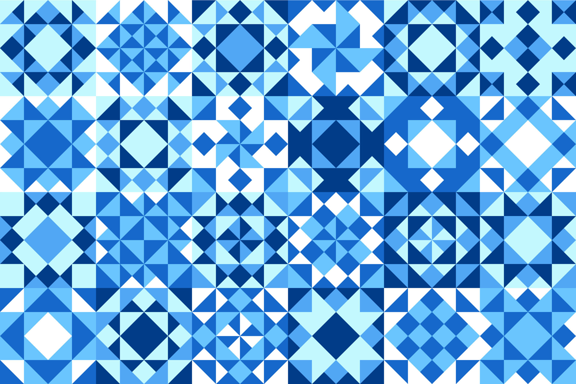 Blue ceramic tile pattern, mosaic floor background 26618468 Vector Art ...