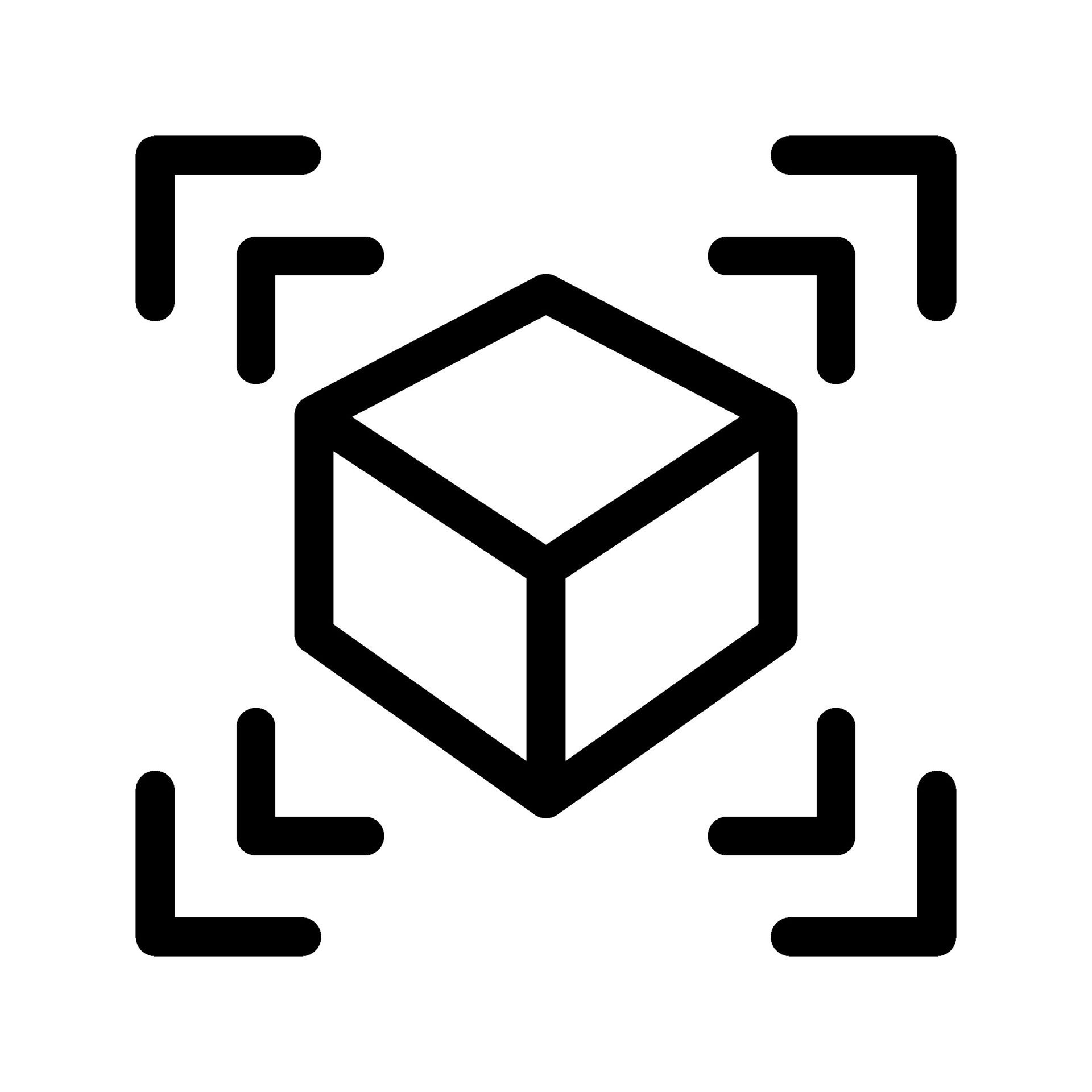 Cube Augmented Reality Icon Vector Symbol Design Illustration 26625919
