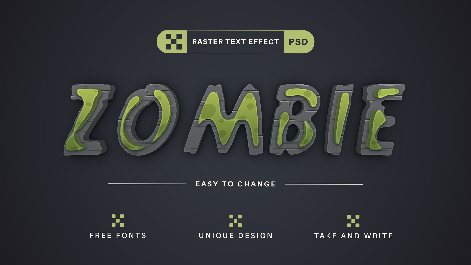 Zombie - Editable Text Effect, Font Style 26626434 PSD Zombie - Editable Text Effect, Font Style 26626434 PSD