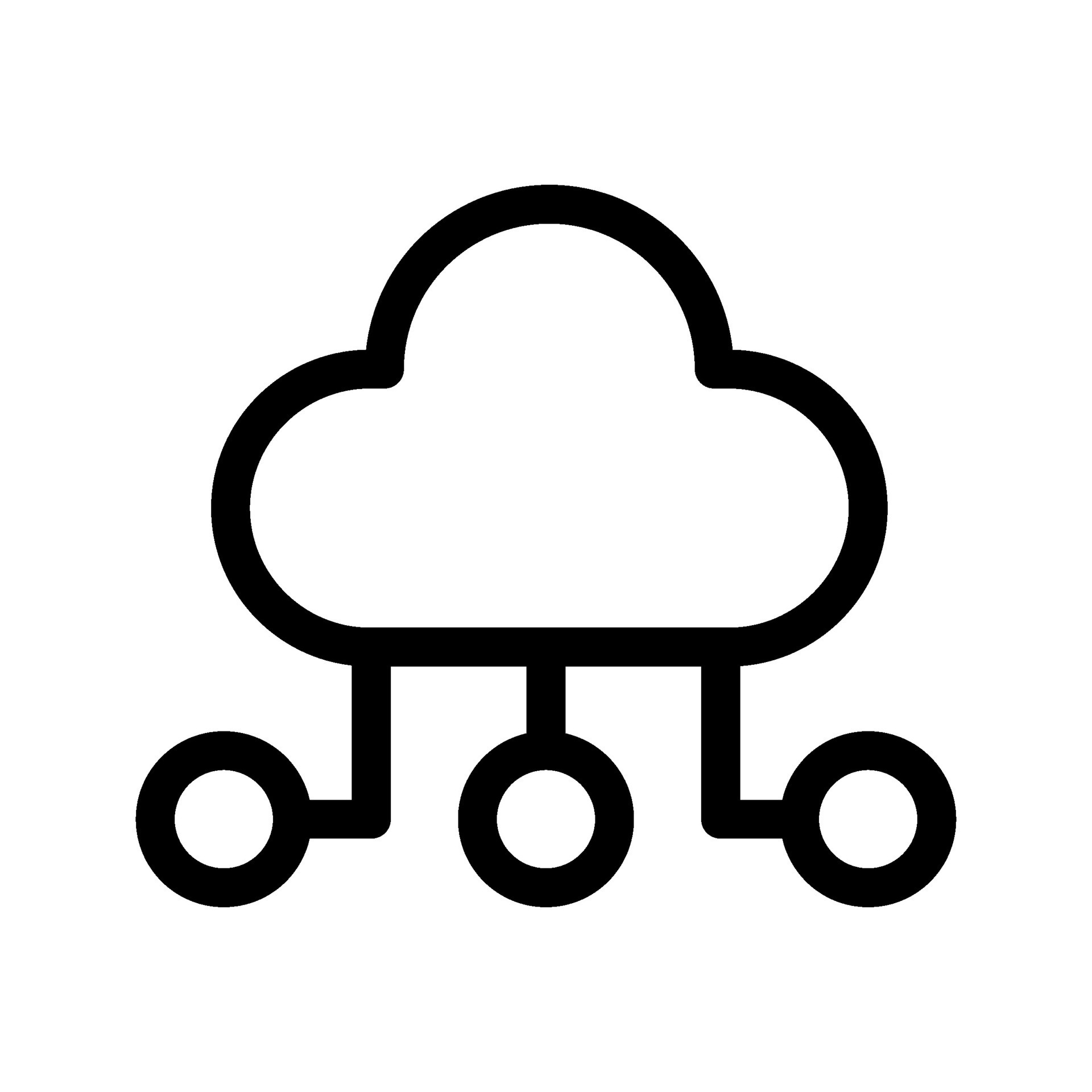 Cloud Icon Vector Symbol Design Illustration 26627539 Vector Art at ...